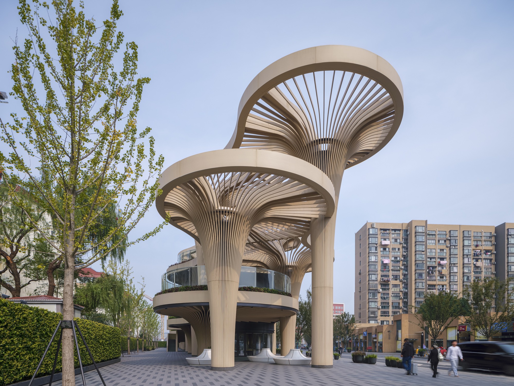 Gallery of Solar Trees Marketplace / Koichi Takada Architects - 7