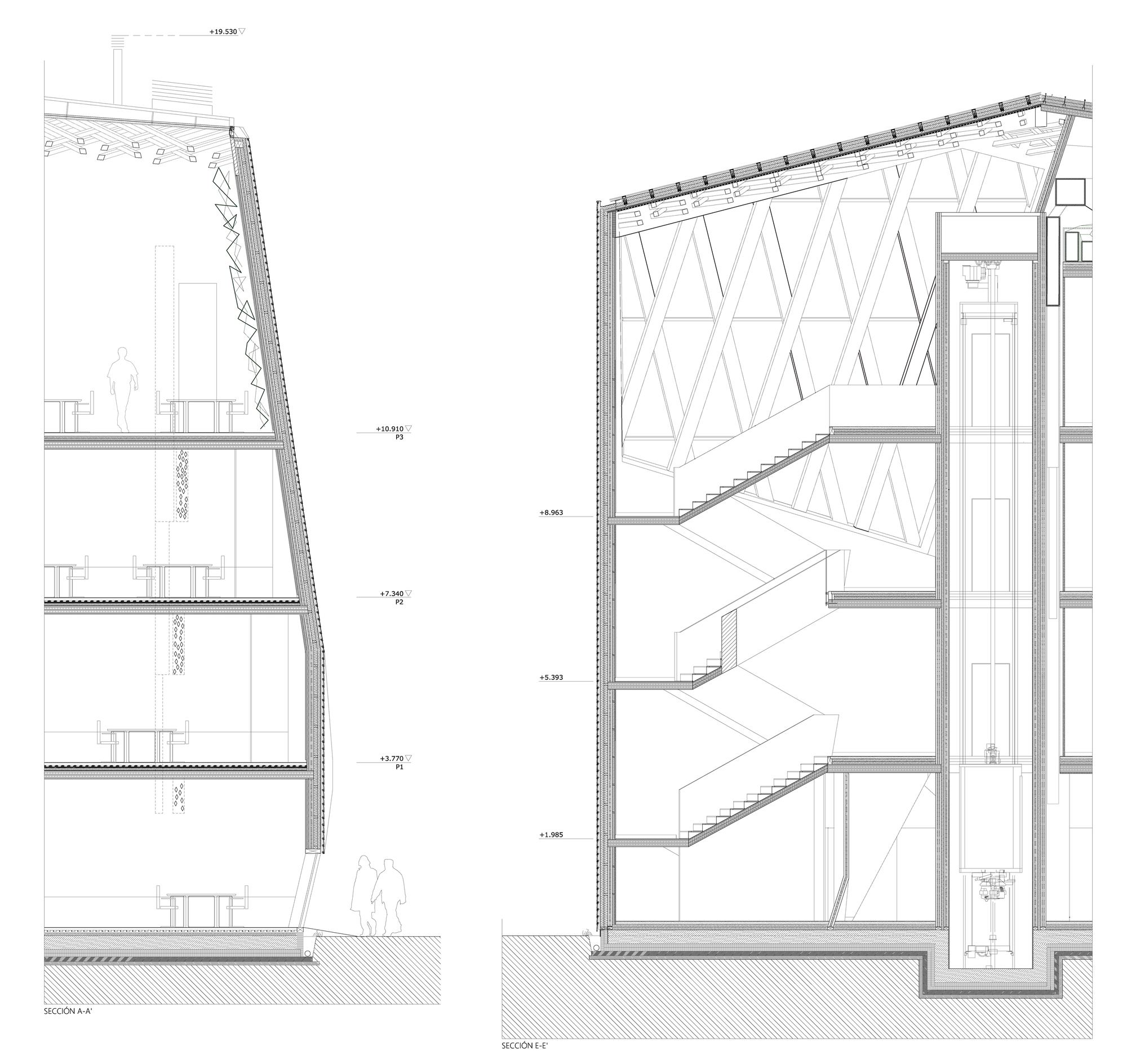 画廊 西班牙市政服务中心 Impulso Verde，无需维护的外墙 - 6