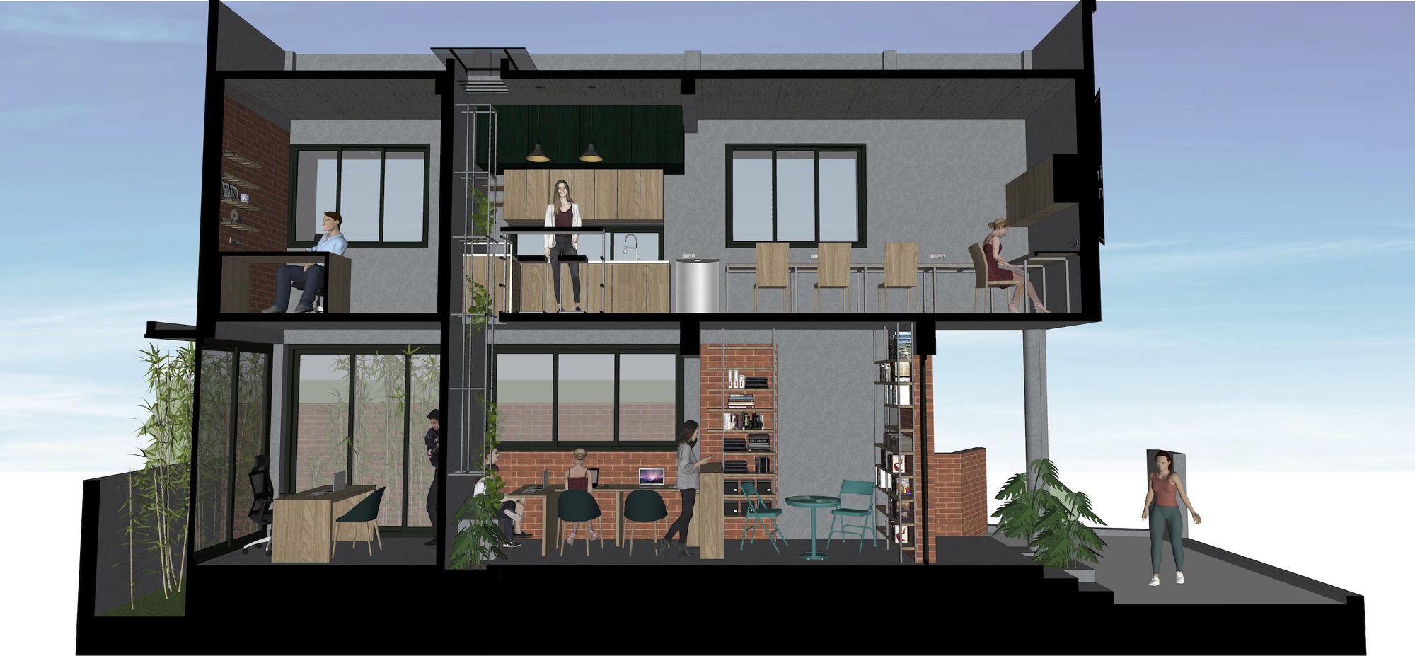 Gallery of The Reading Room / A N Design Studio - 20