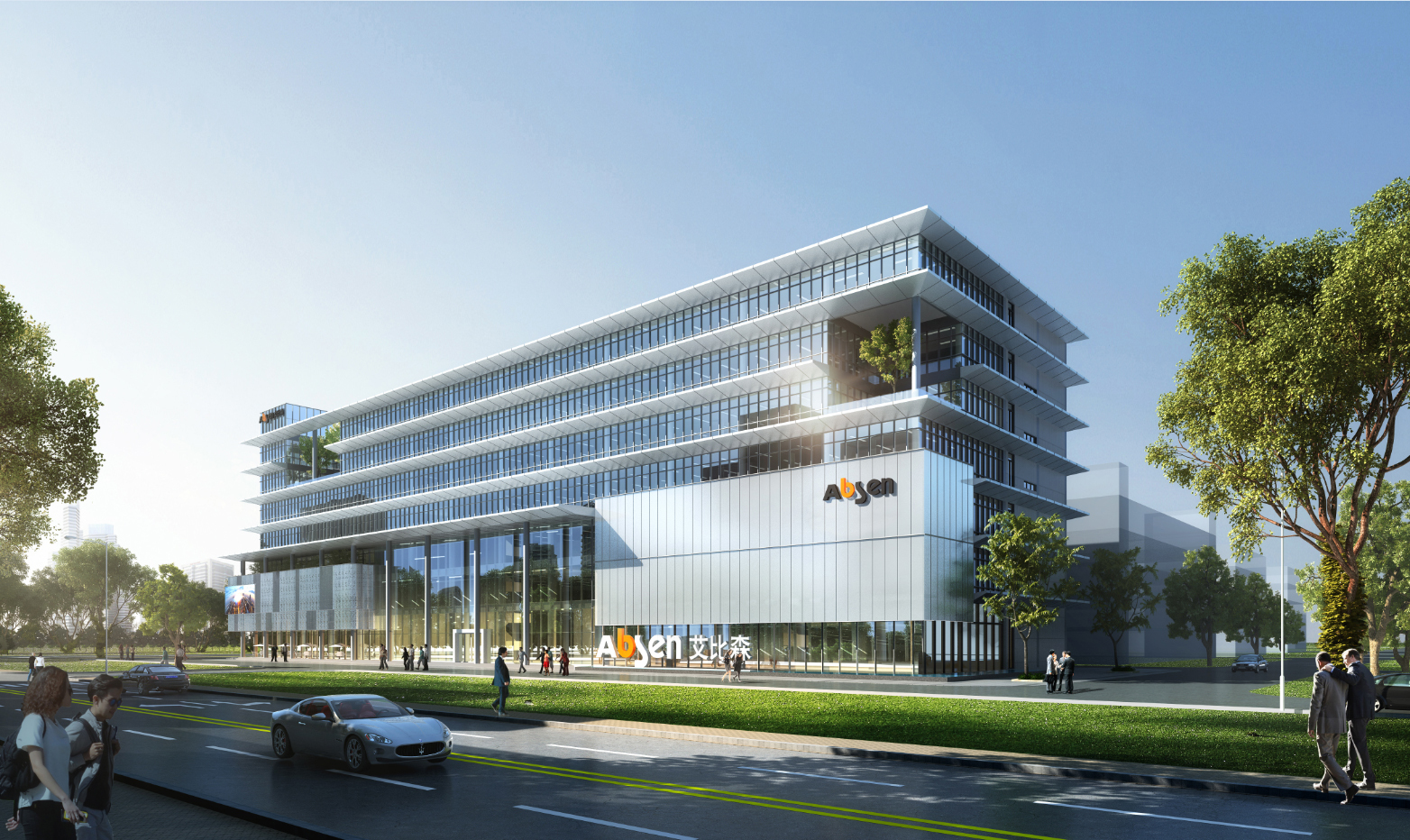 画廊 艾比森东江智造中心研发大楼 / 界汐设计 - 8