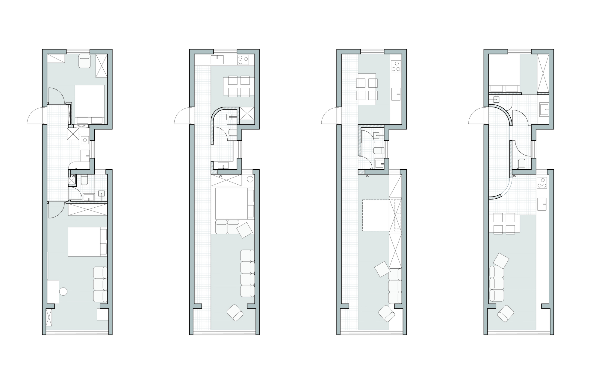 Gallery of Renovation of an Old Public Apartment in Shanghai / atelier ...