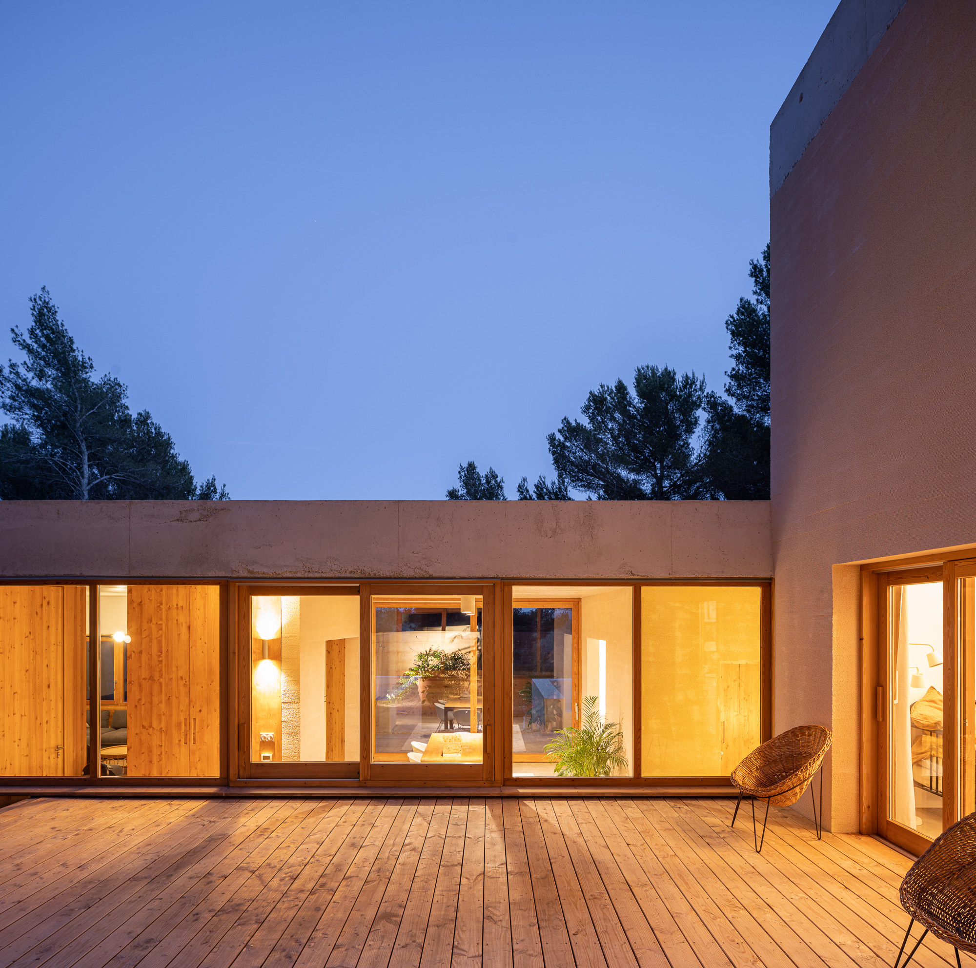 Gallery of House in the Pine Forest / AT architectes - 8
