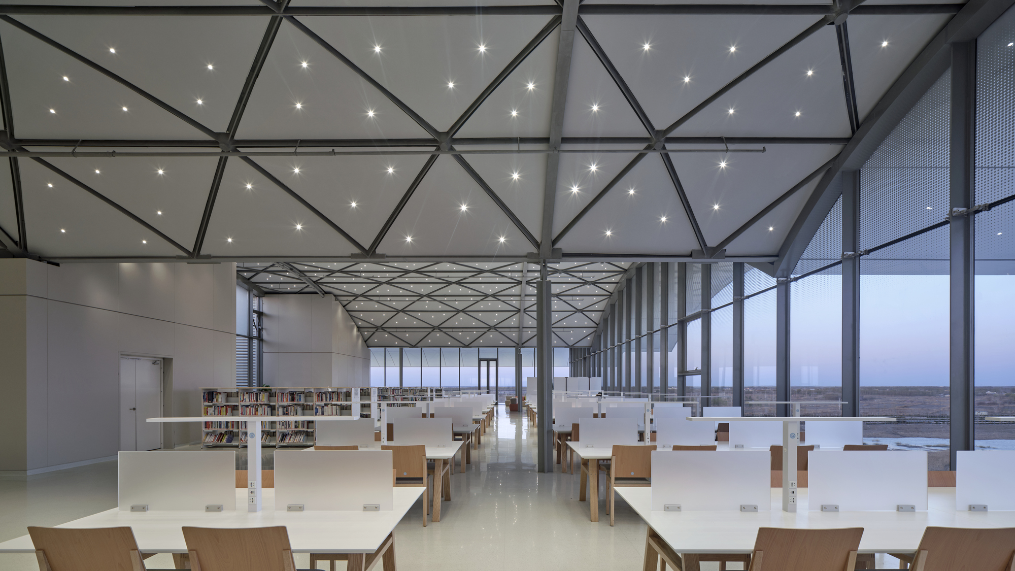 Gallery of Library and School Gate of CAUC / TJAD Original Design ...