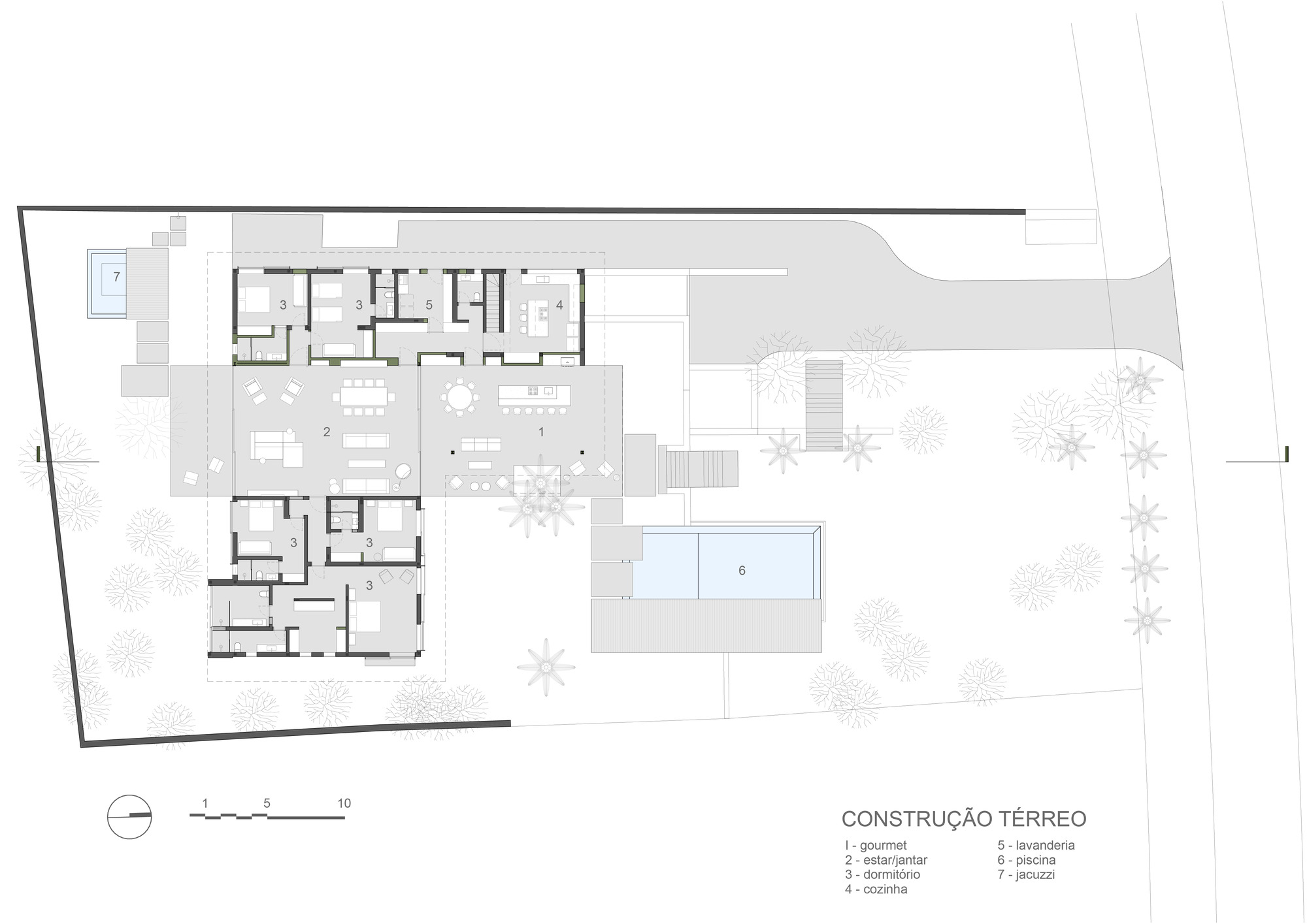 Gallery of House in Itu / Galeria Arquitetos + Terra Capobianco - 19