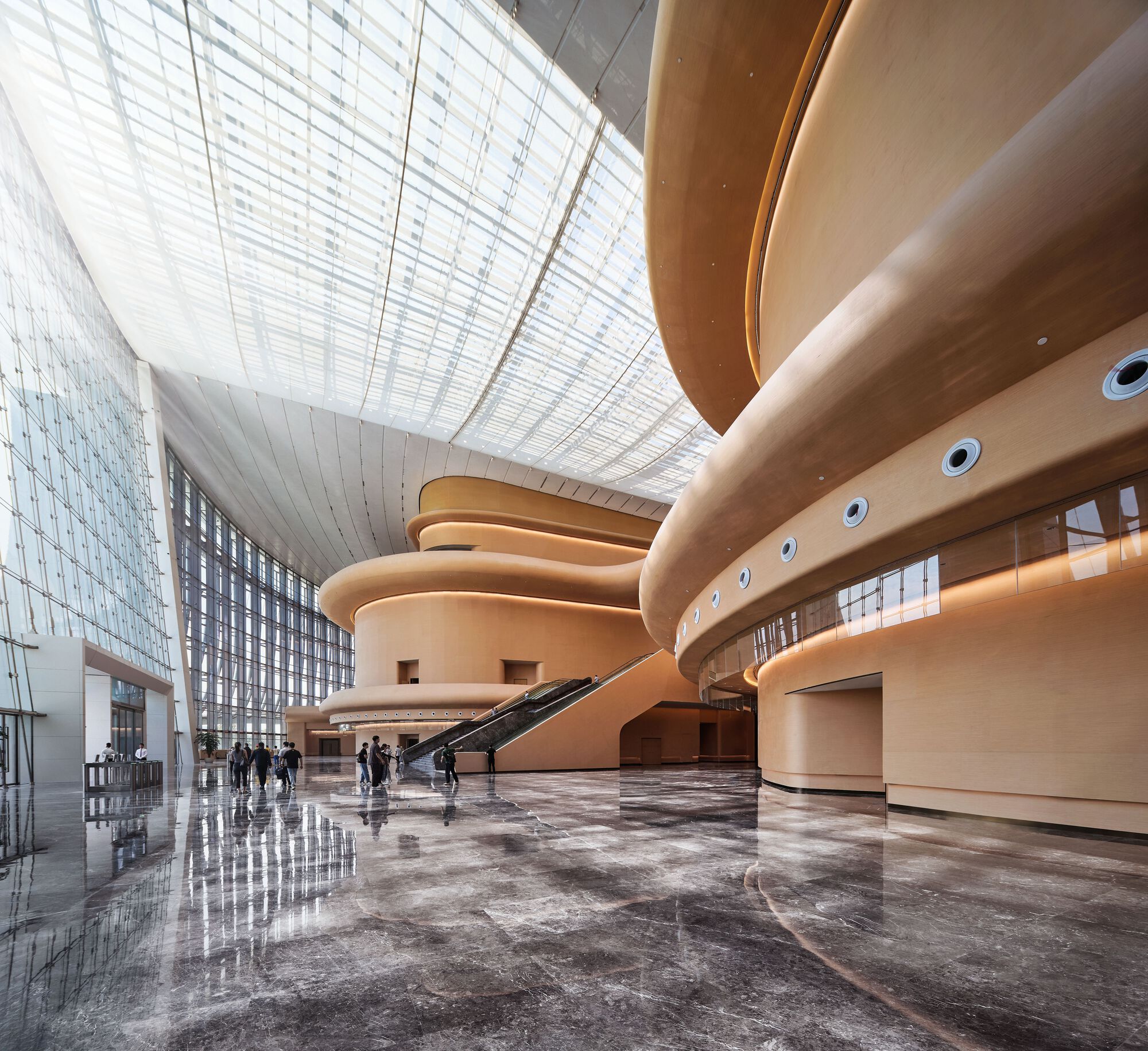 Gallery of IFF Convention Center / BIAD + AAUPC + TJAD - 10