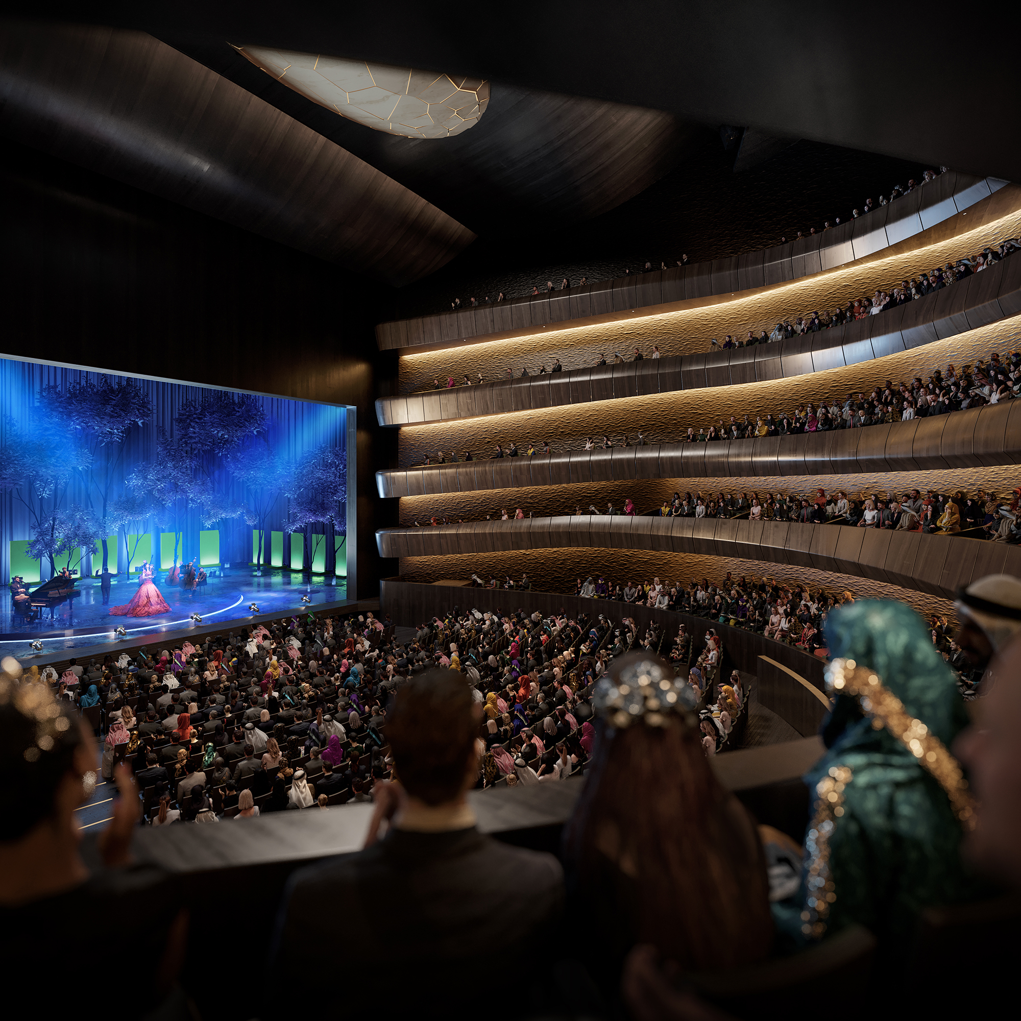 Gallery of Snøhetta Unveils Design of New Opera House in Diriyah, Saudi ...