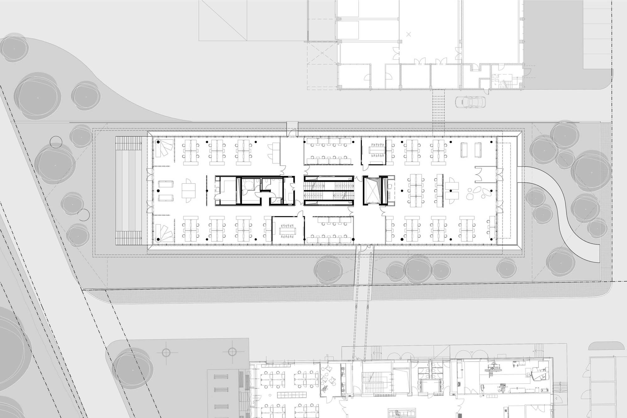 Gallery of AM INN Office Building / LORENZATELIERS - 20