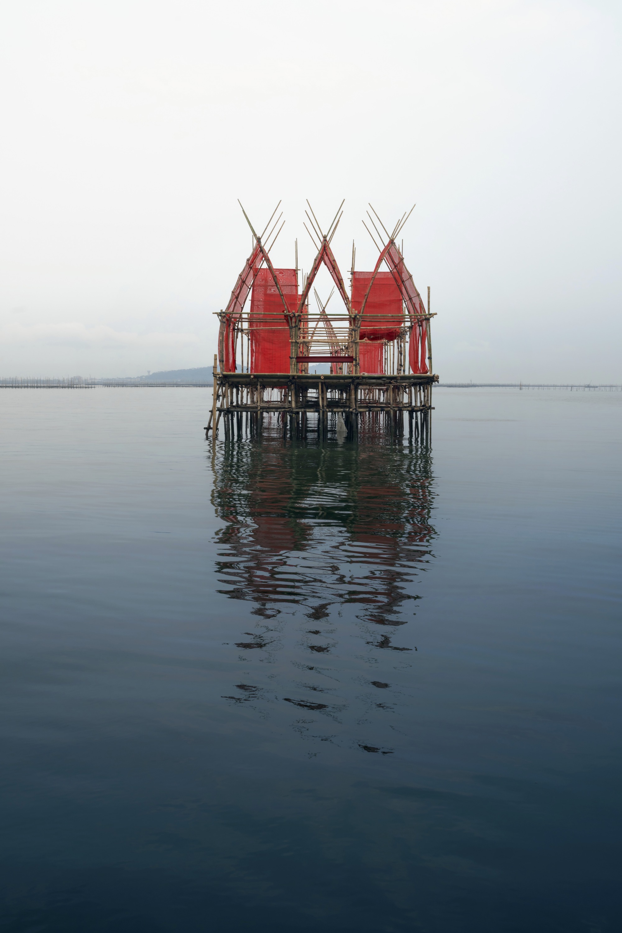 Gallery of Angsila Oyster Scaffolding Pavilion / CHAT Architects - 5