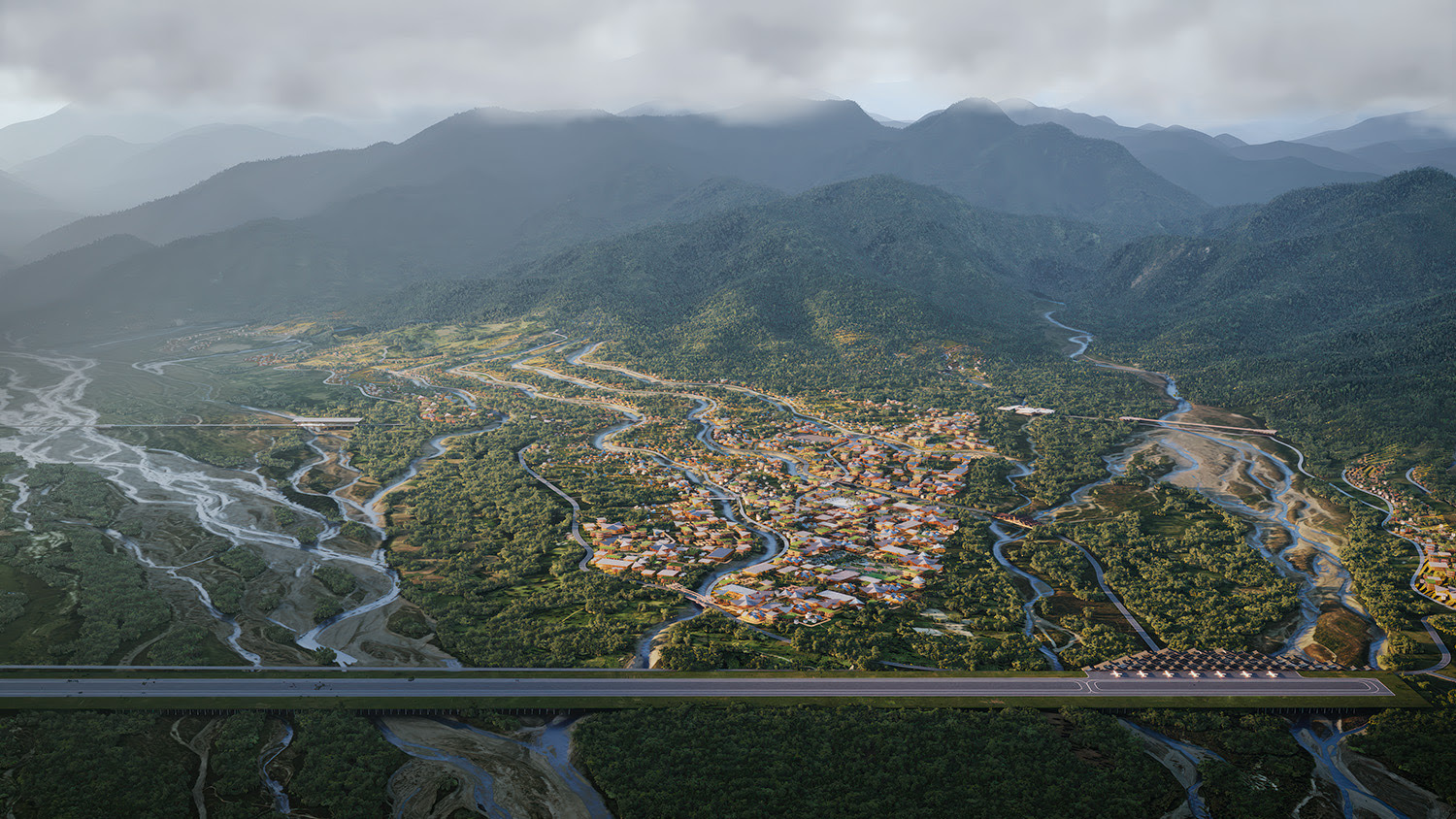 Gallery of BIG Unveils Gelephu's 'Mindfulness City': Bridging Bhutan's ...