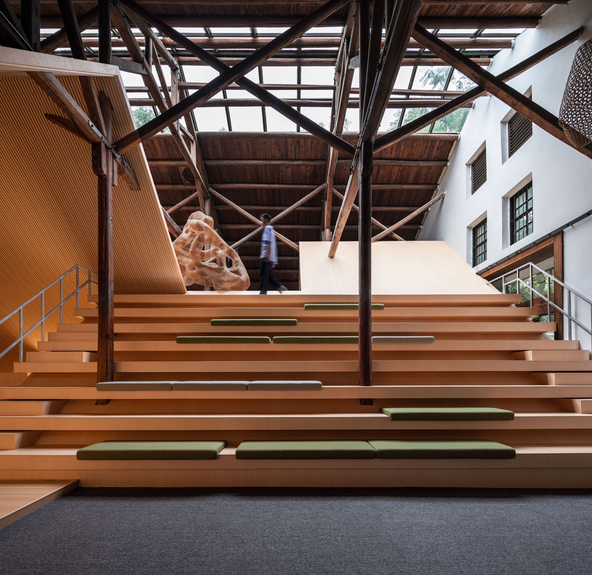 Gallery of "Warehouse within a Warehouse" Media Center / Ray&Emilio ...