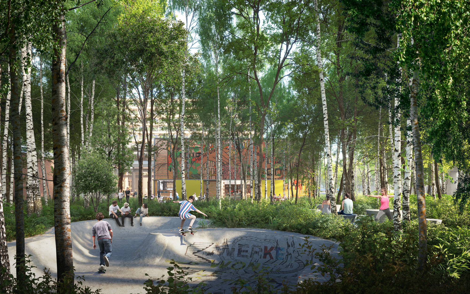 Gallery of MVRDV, Orange Architects, and LOLA Unveil WärtZ Masterplan ...