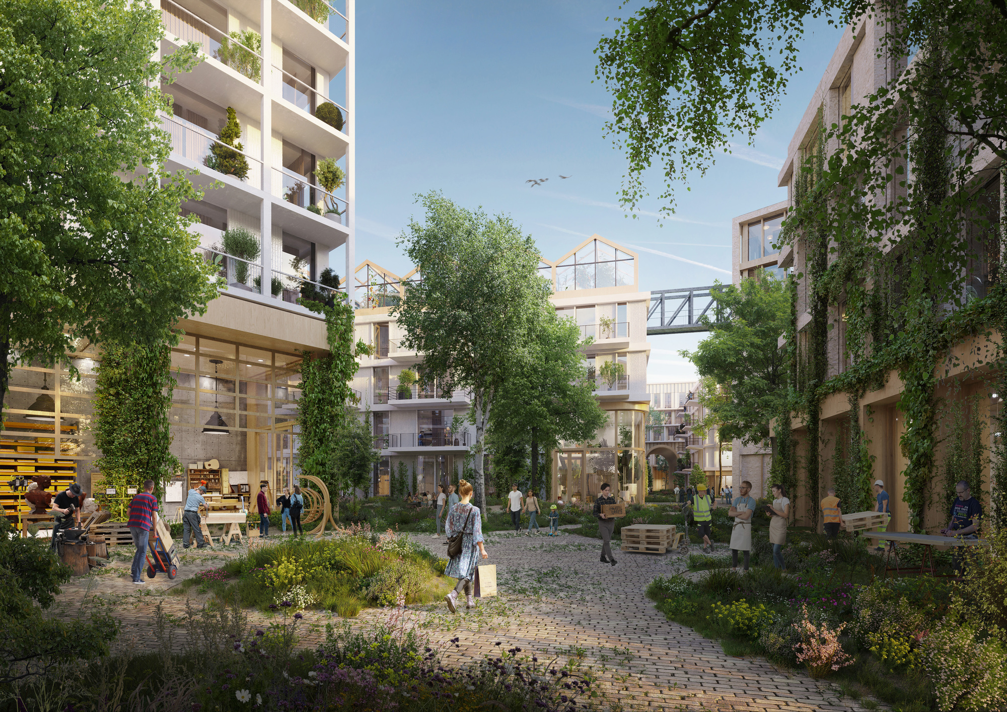 Gallery of MVRDV, Orange Architects, and LOLA Unveil WärtZ Masterplan ...