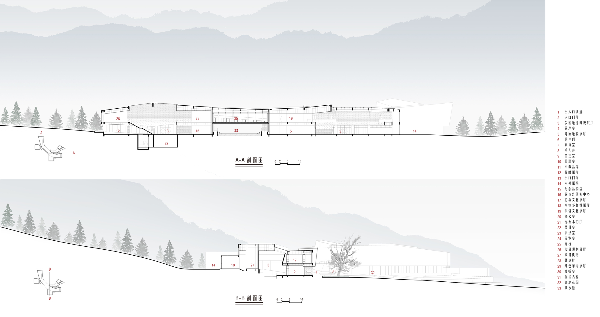 Gallery of Sanqingshan Geological Museum / UAD - 17