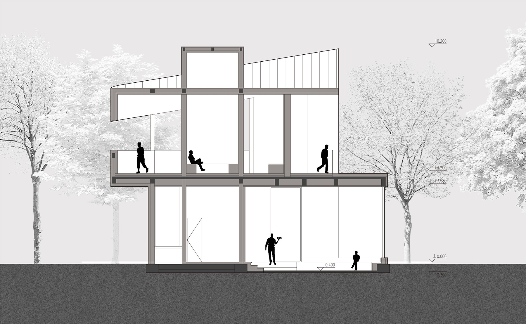 Gallery of Rear Window - BMX Racing Grandstand / hyperSity architects - 38