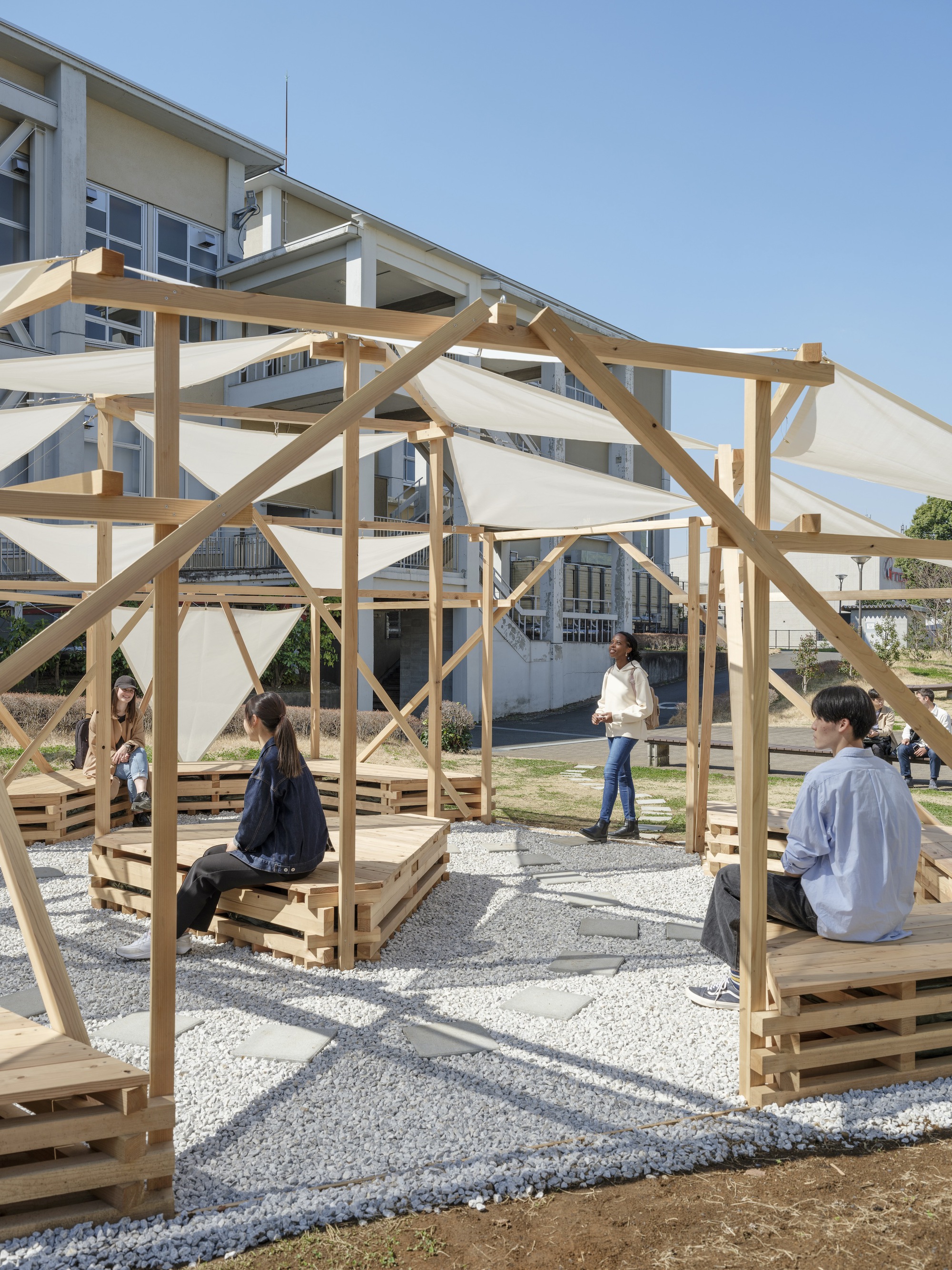 Galería de Pabellón Hiyoshi / Jorge Almazán + Keio University Studiolab - 3