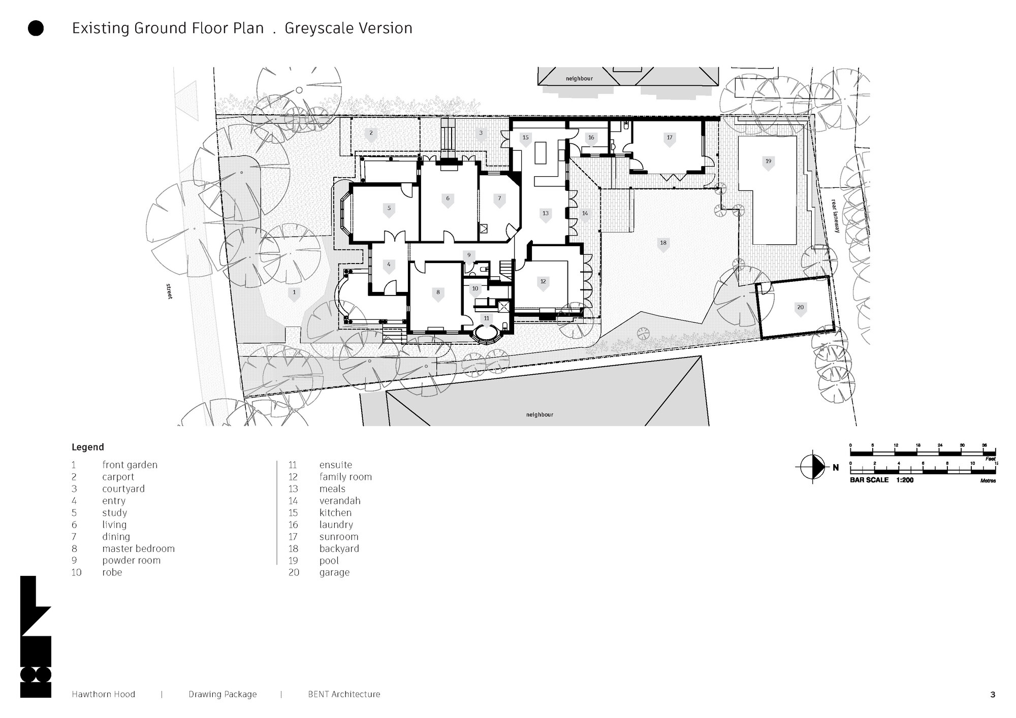 Gallery of Hawthorn Hood House / BENT Architecture - 21