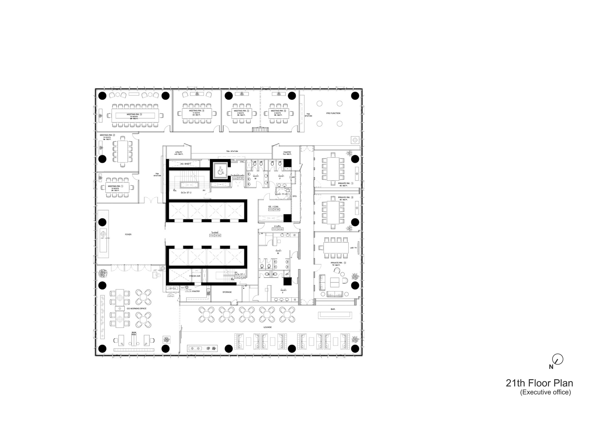 Gallery of The TARA Office Building / Plan Associates - 23