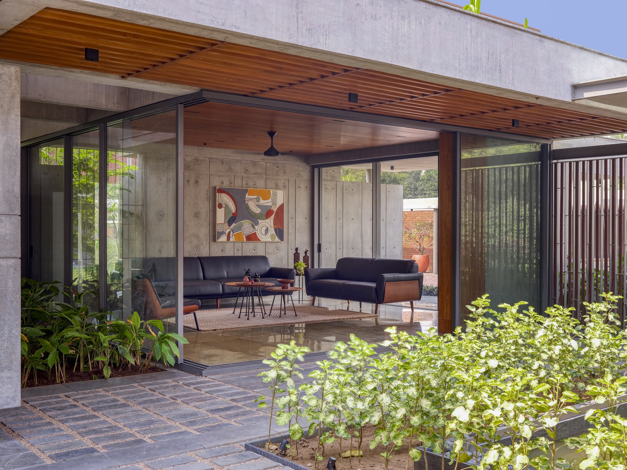 Gallery of The Courtyard House / Rushi Shah Architects + Tattva ...