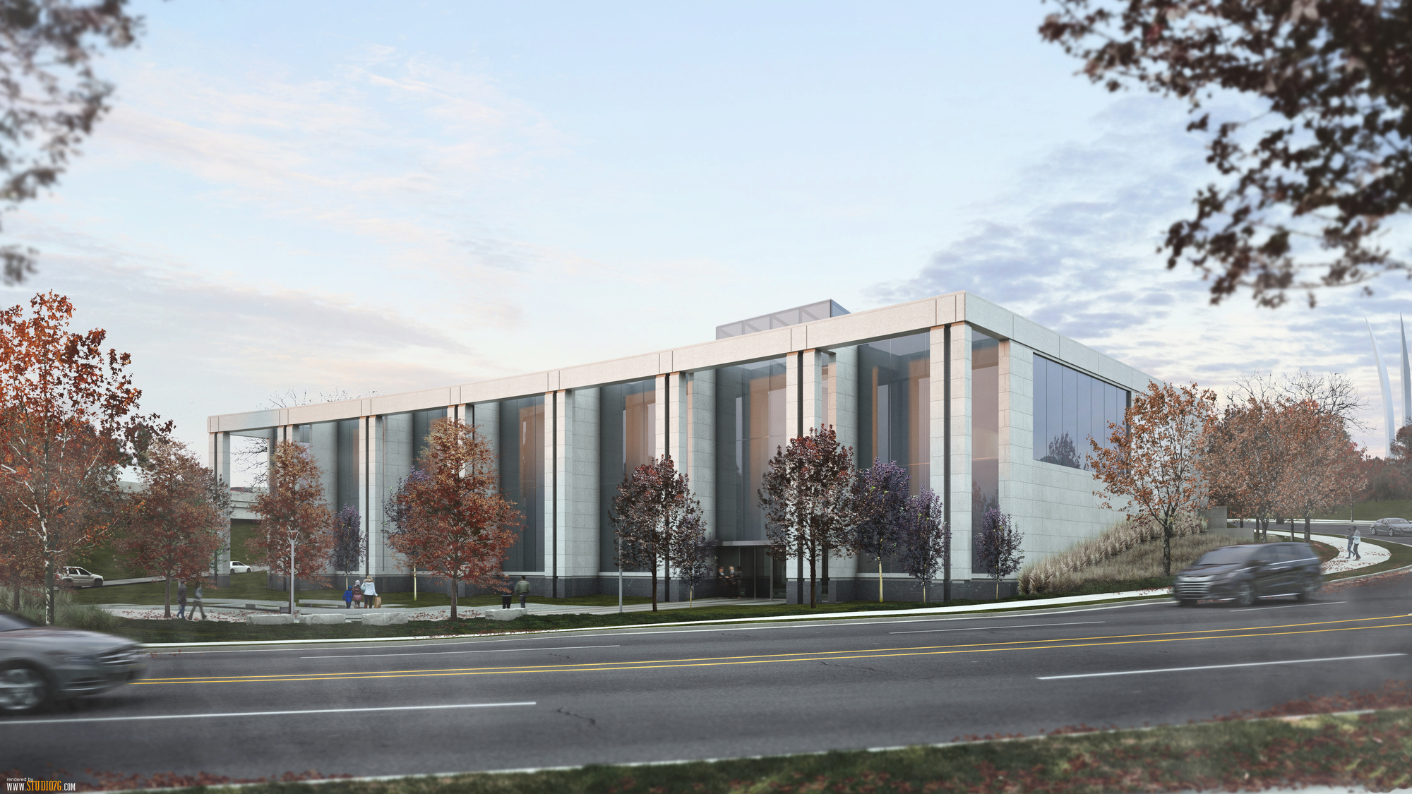 Gallery of A Translucent Art Museum in Dubai and a Biennale Exhibition ...