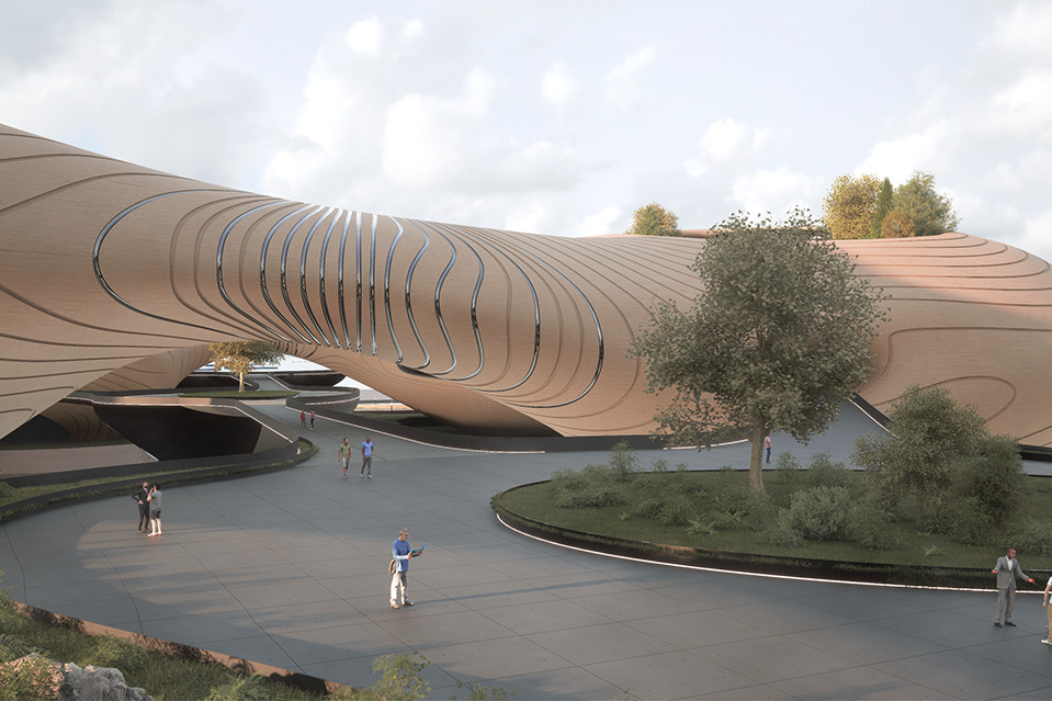 Gallery of A Hospital in Belgium and an Airport in NEOM: 8 Unbuilt ...