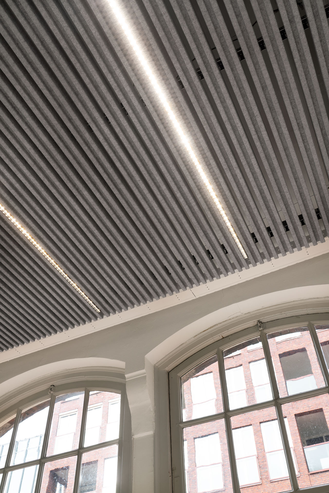 Gallery of Line by Line: Suspended Ceilings that Blend Acoustics and ...