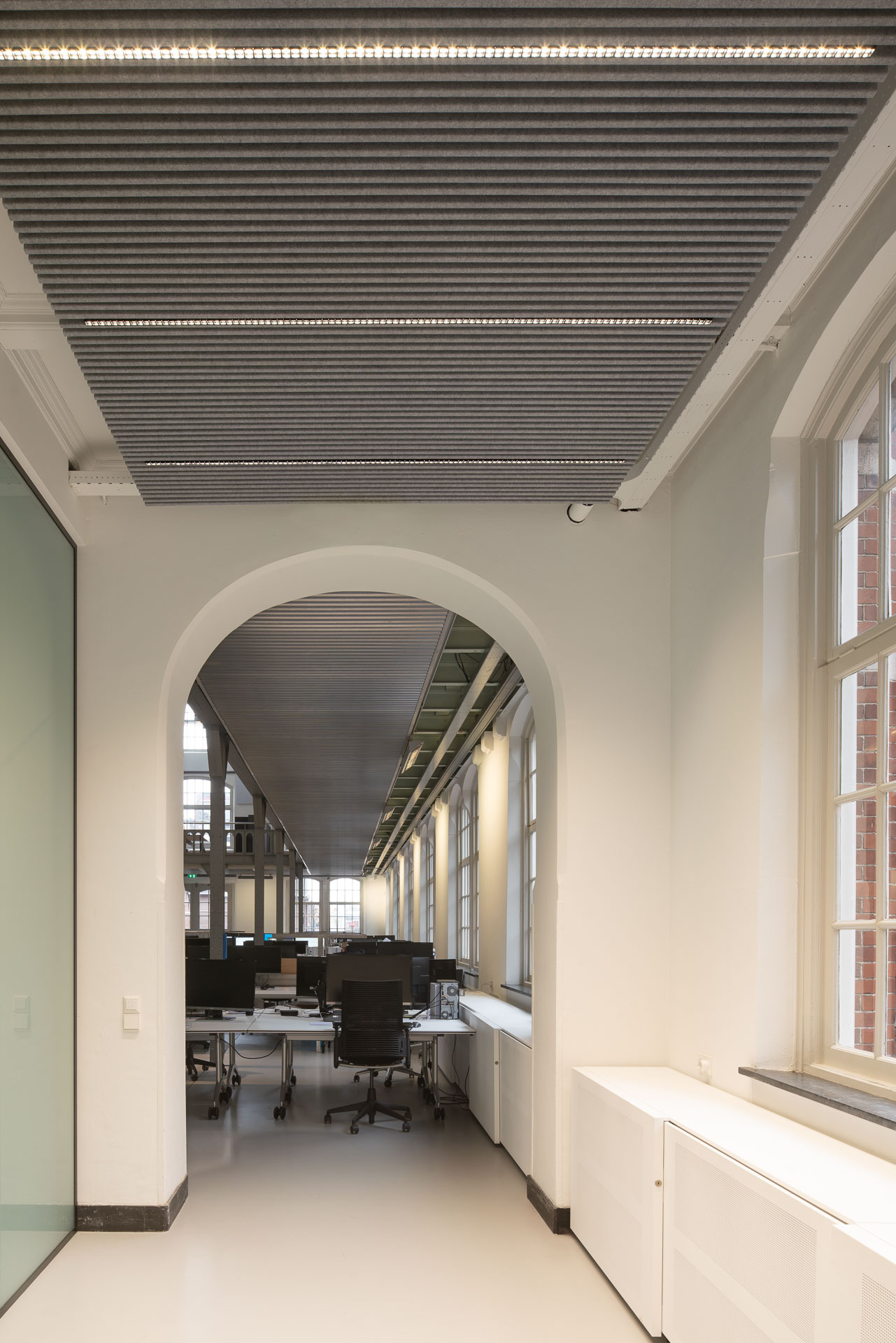 Gallery of Line by Line: Suspended Ceilings that Blend Acoustics and ...