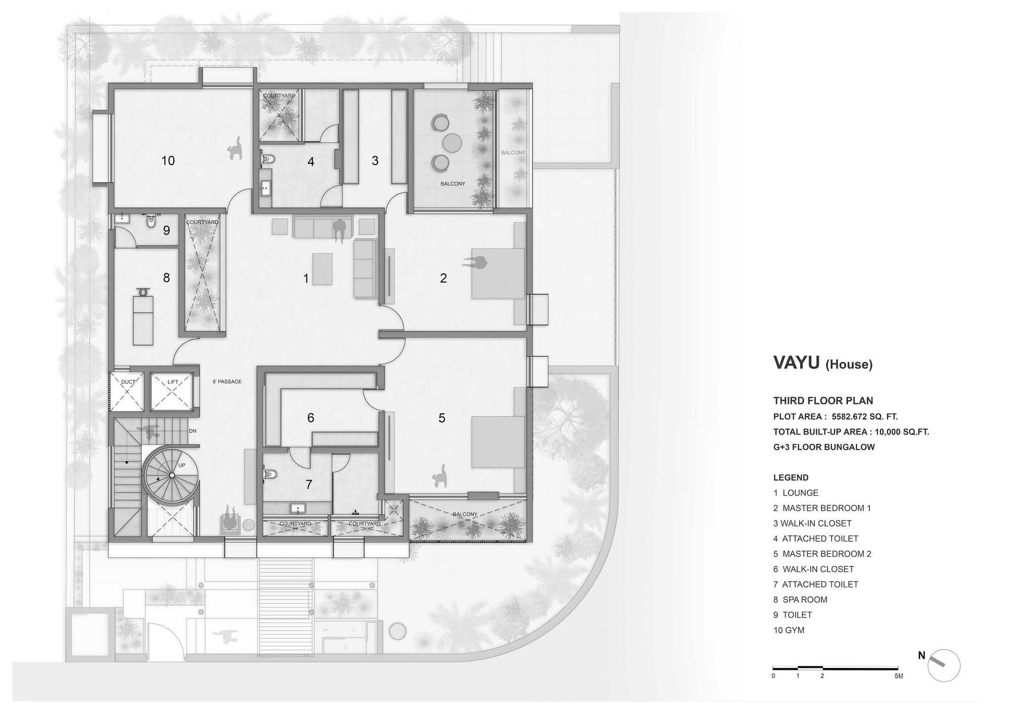 Gallery of VAYU House / The Grid Architects - 21