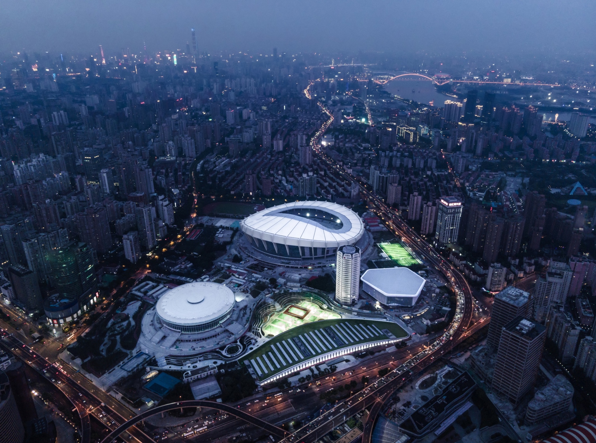Gallery of Xujiahui Sports Park / HPP Architects - 6