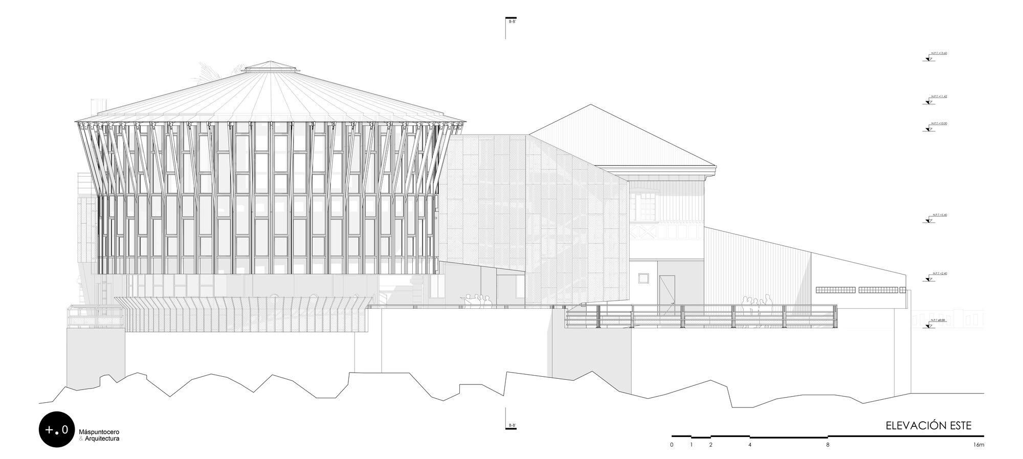 Galería de Edificio Faro Instituto Profesional Arcos Valparaíso / MasPuntoCero Arquitectura y ...