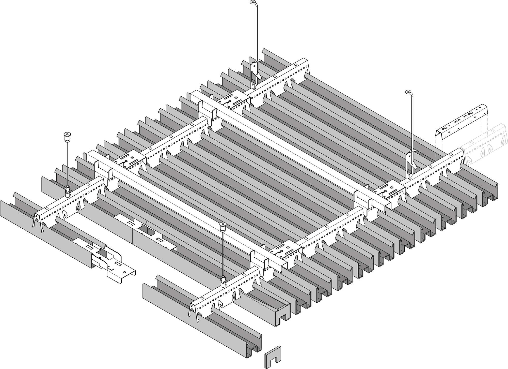 Gallery of Line by Line: Suspended Ceilings that Blend Acoustics and ...