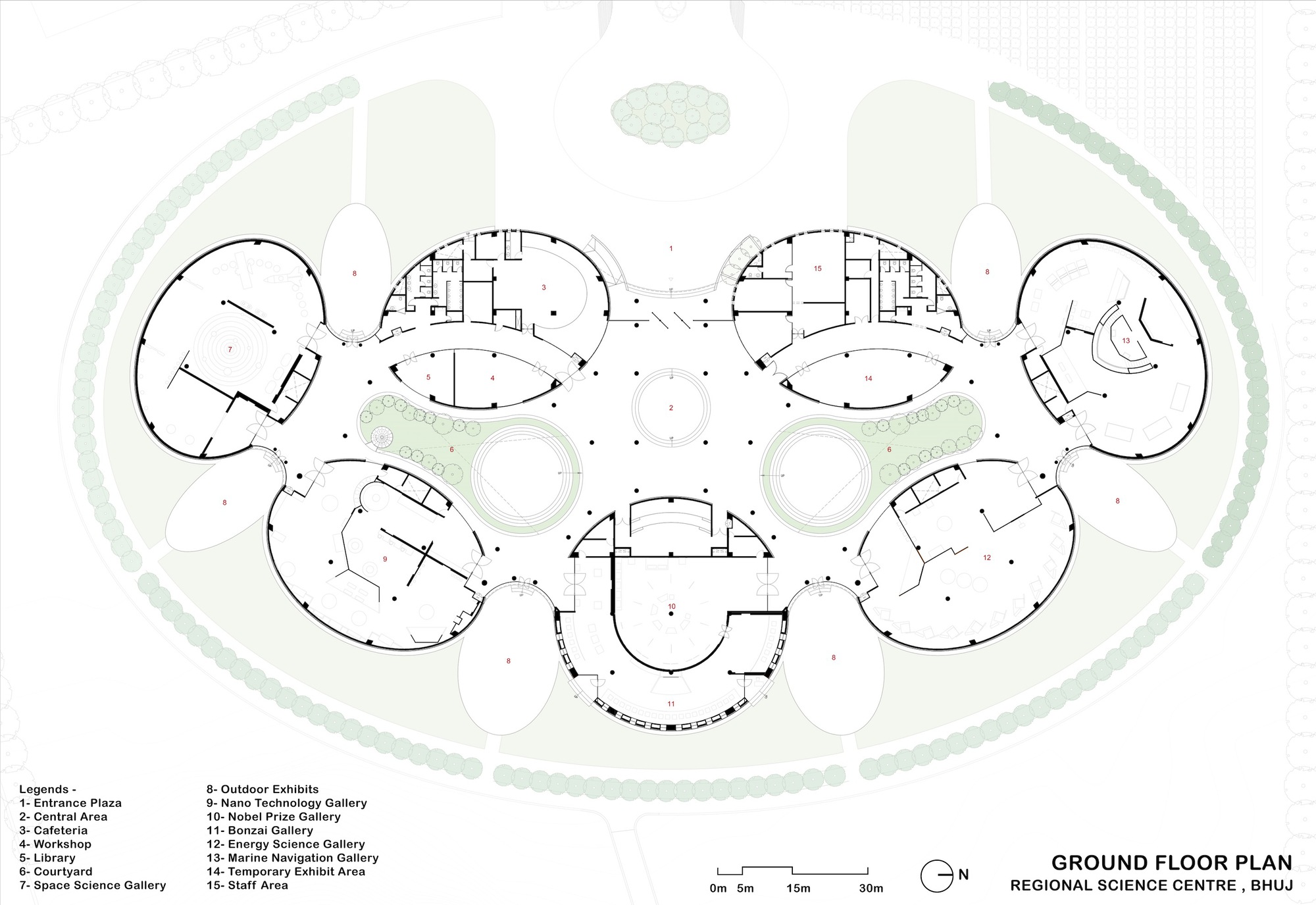 Galeria de Centro Regional de Ciências em Bhuj / INI Design Studio - 17