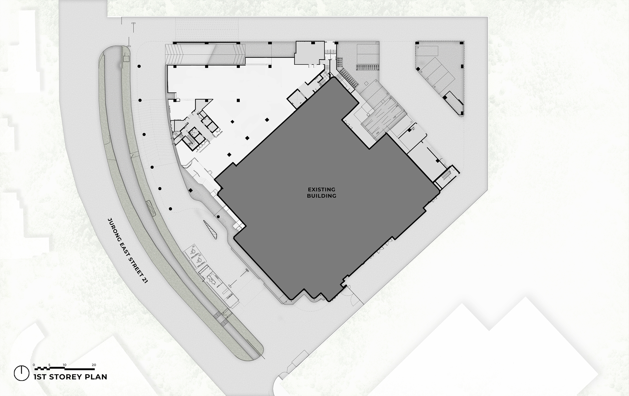 Gallery of ST Engineering Jurong East Hub / Kyoob Architects - 14
