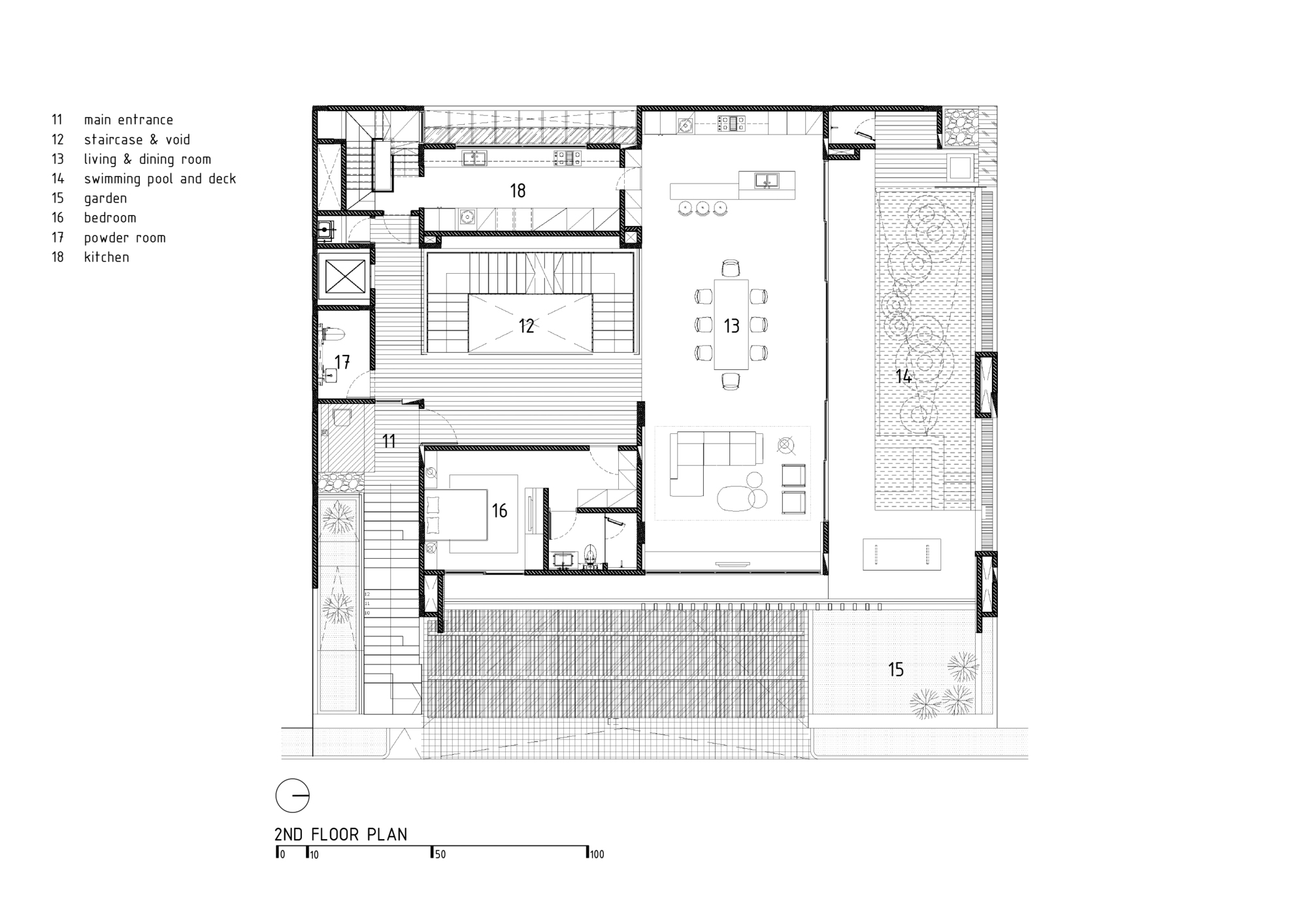 Gallery of R+J House / DP+HS Architects - 18