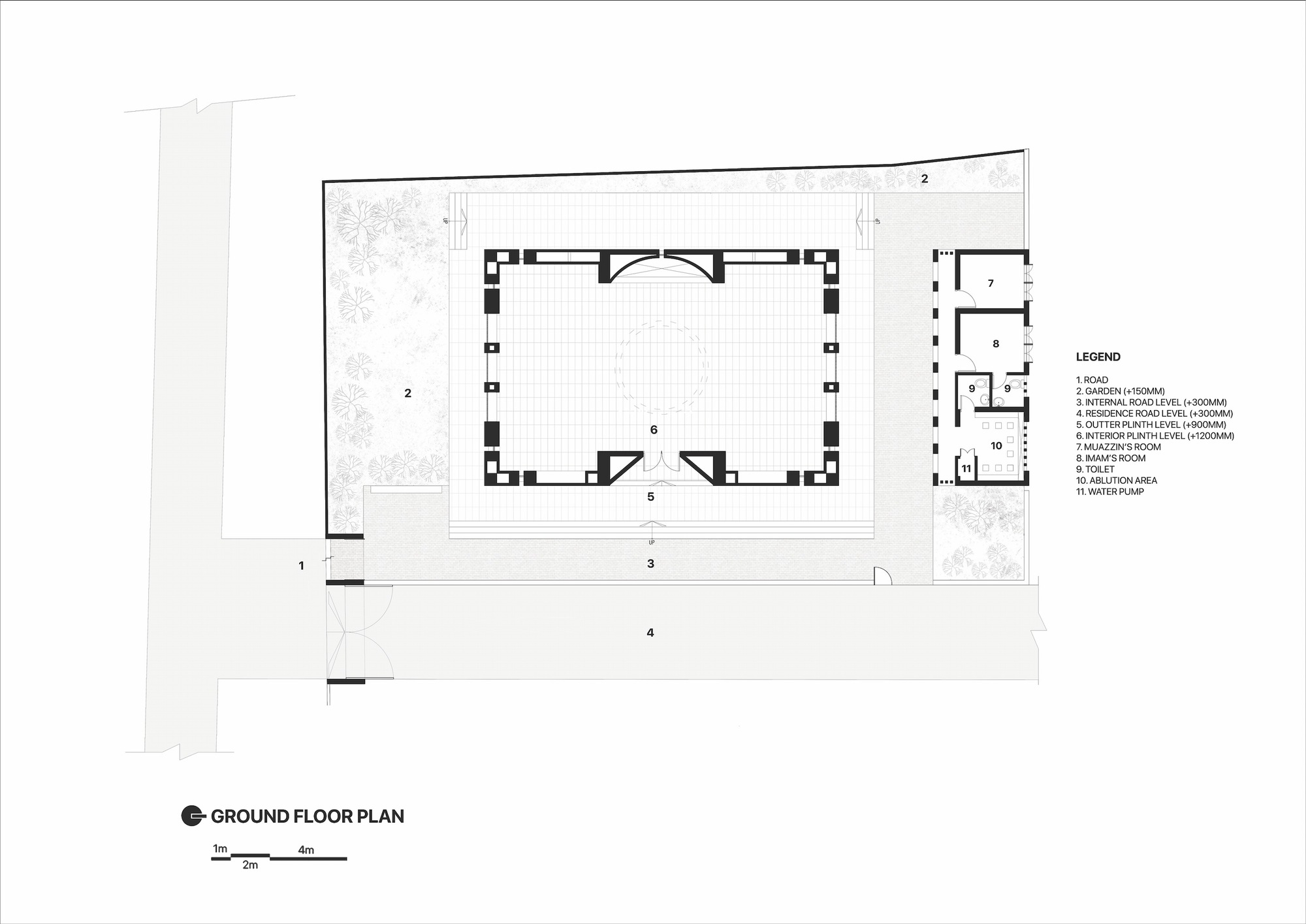 Gallery of Bait Ur Raiyan Mosque / Cubeinside - 22