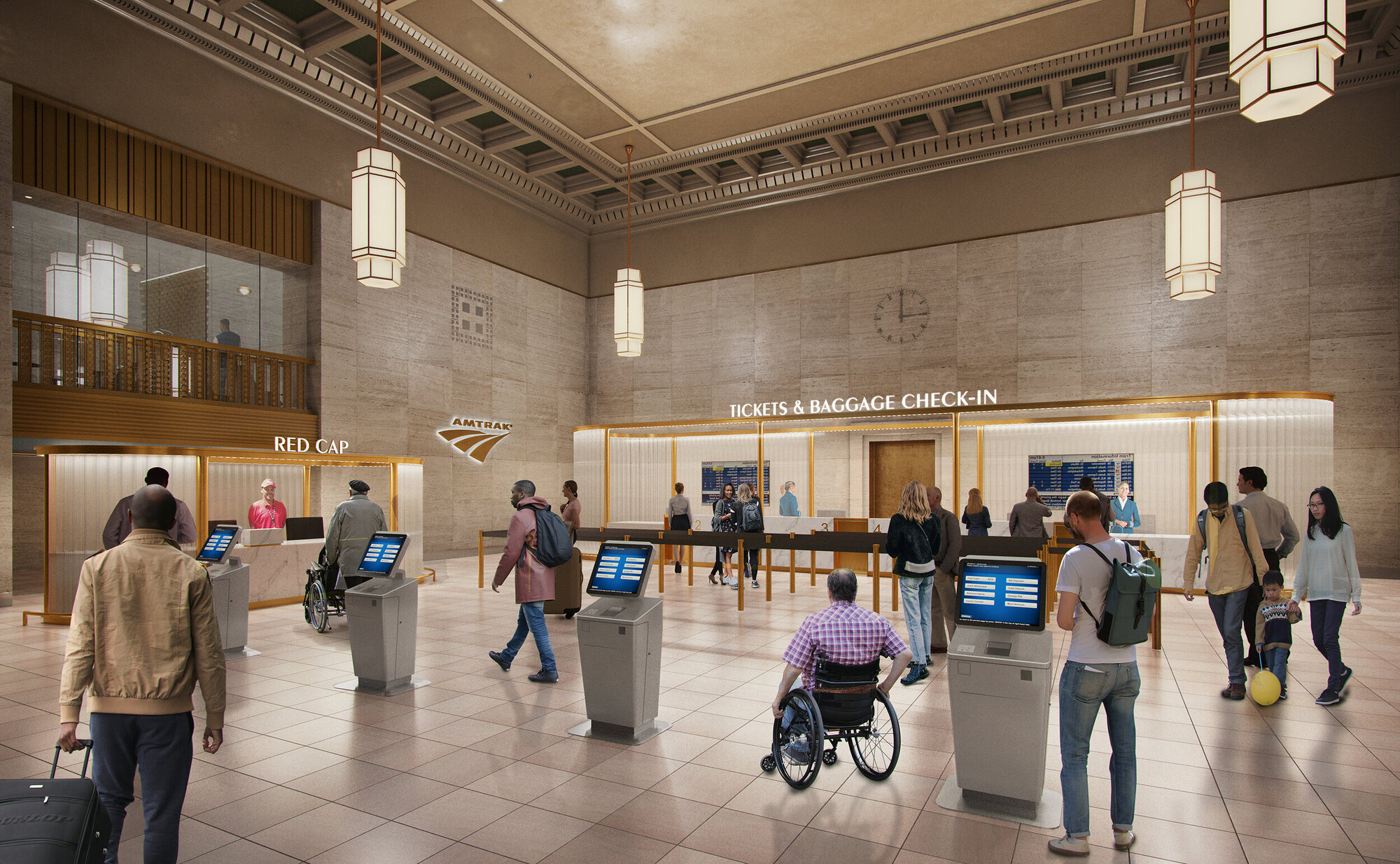 Gallery of SOM's 30th Street Station Redevelopment in Philadelphia ...