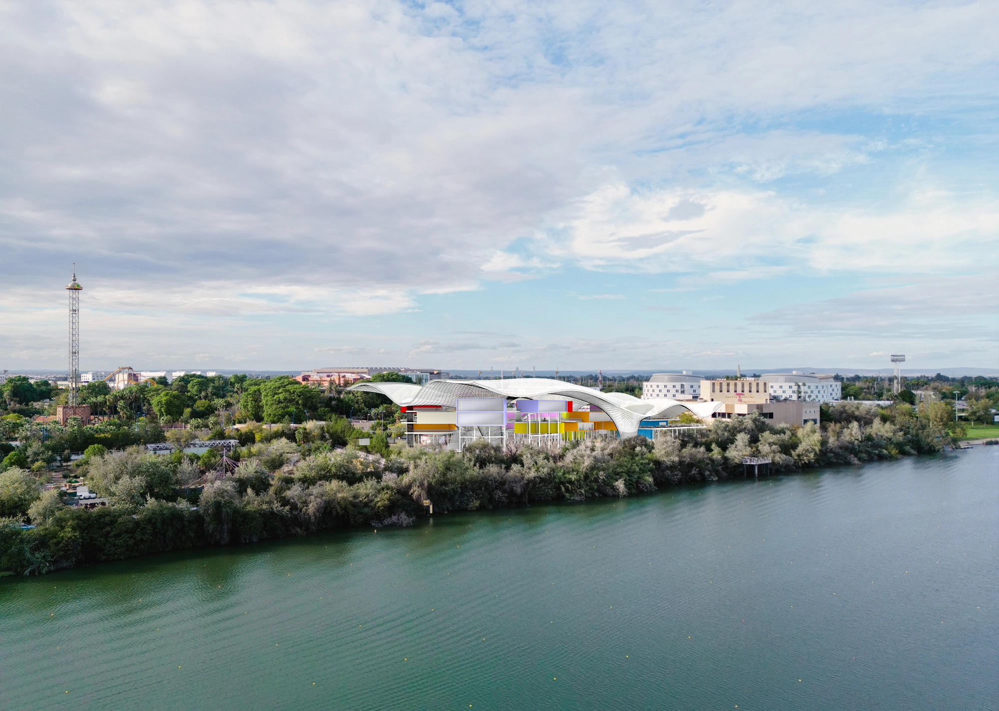 Gallery of Riverside Art Studio: A Sustainable Hub Redefining Urban ...