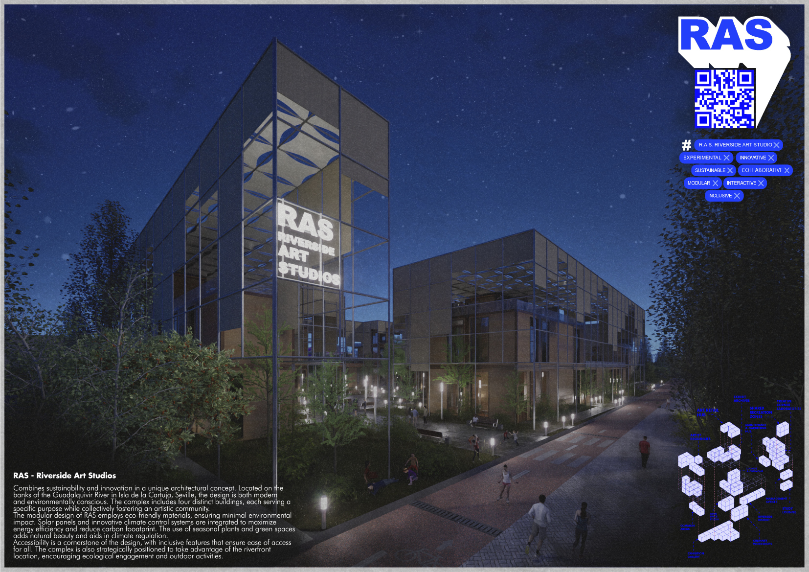 Gallery of Riverside Art Studio: A Sustainable Hub Redefining Urban ...