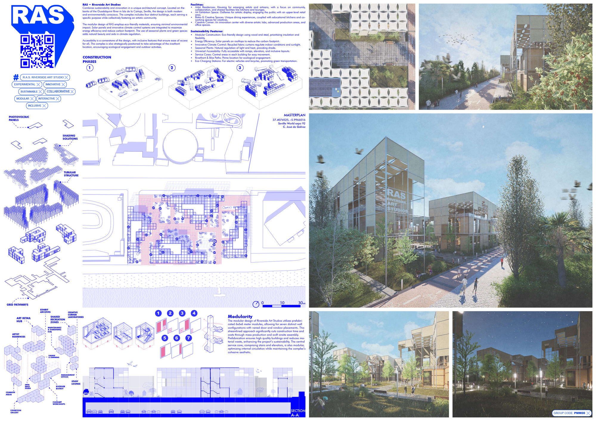 Gallery of Riverside Art Studio: A Sustainable Hub Redefining Urban ...