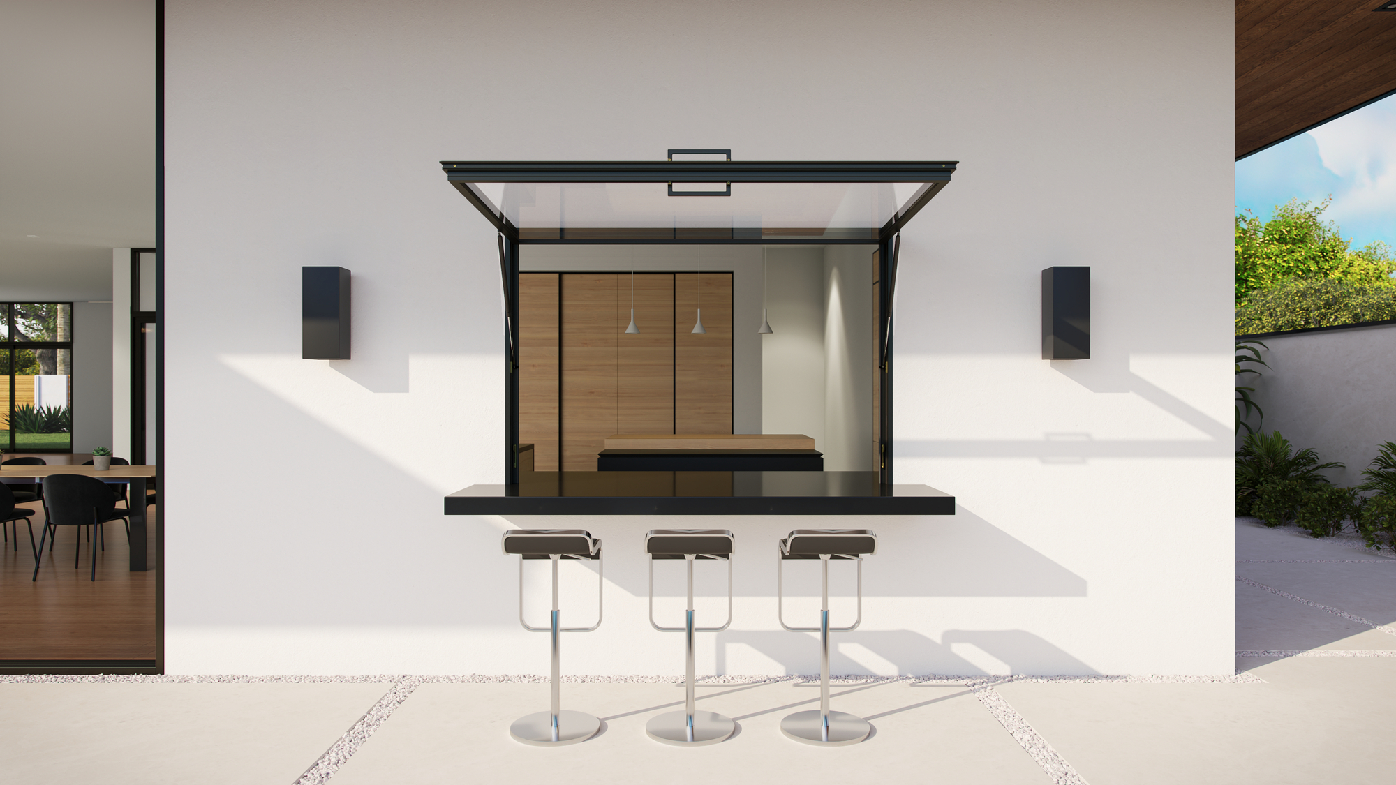 Gallery of Pass-Through Windows: Inspiring the Design of Easy-Open ...