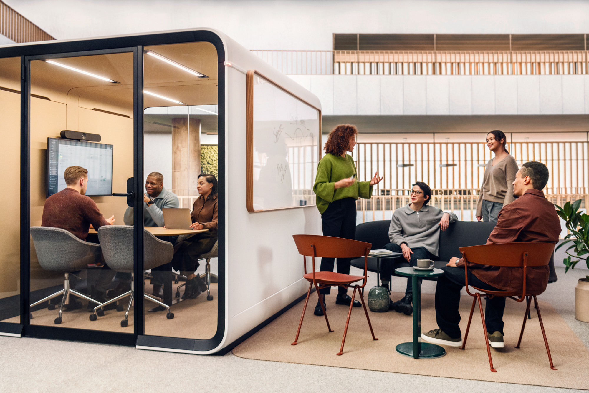 Gallery of Smarter Pods For a Smarter Office: New Smart Work Pods Mark ...