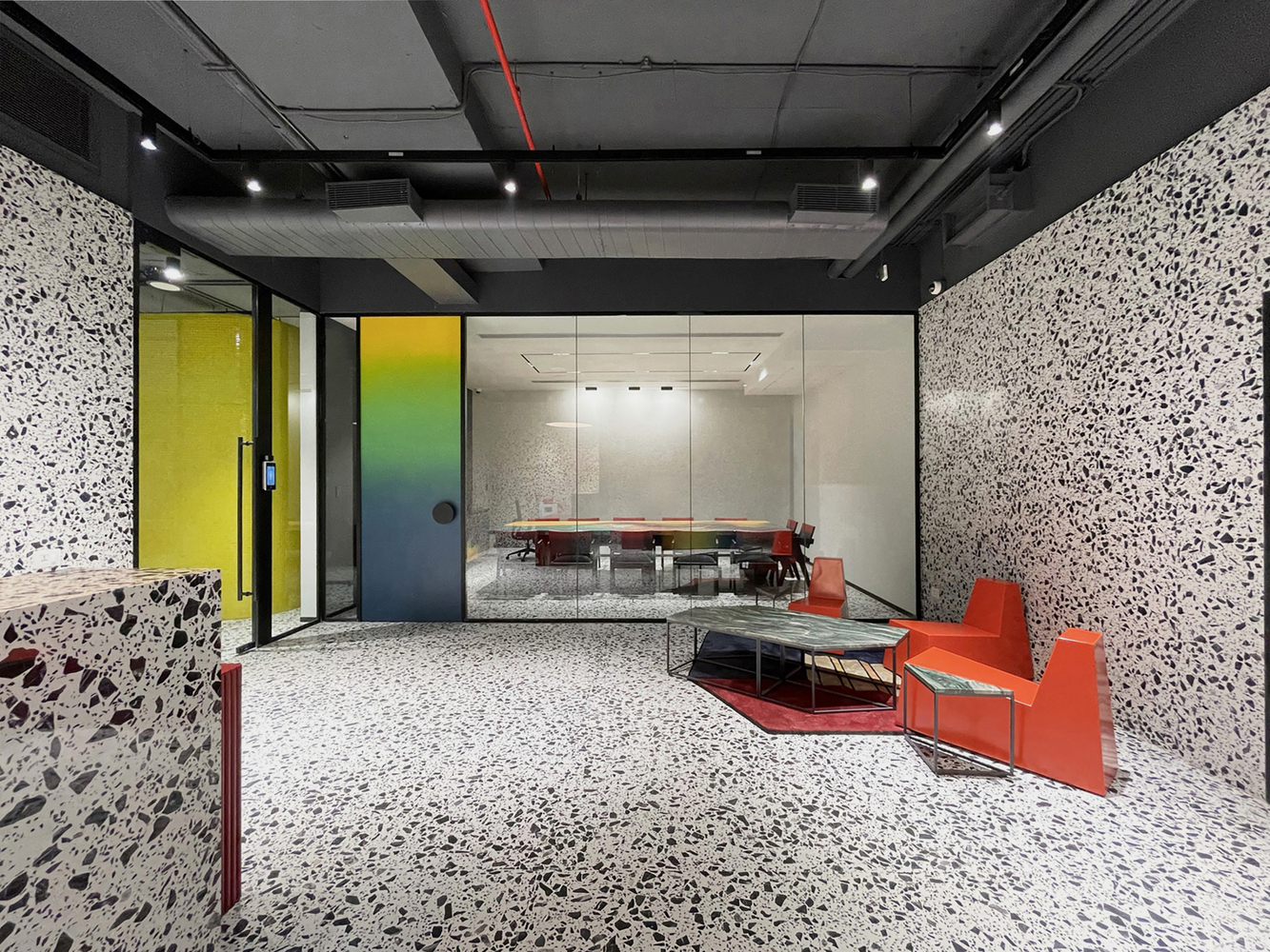 Gallery of 16 Multi-Colored Office Spaces That Use Chromaticism to ...