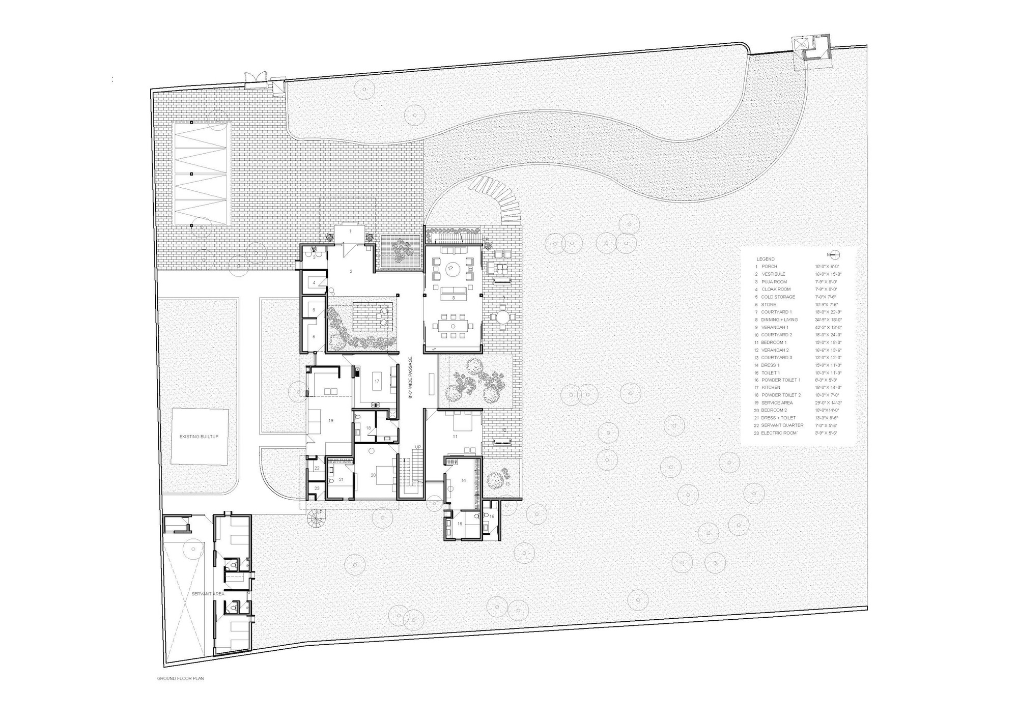 Gallery of The Aranya House / Modo Designs - 17