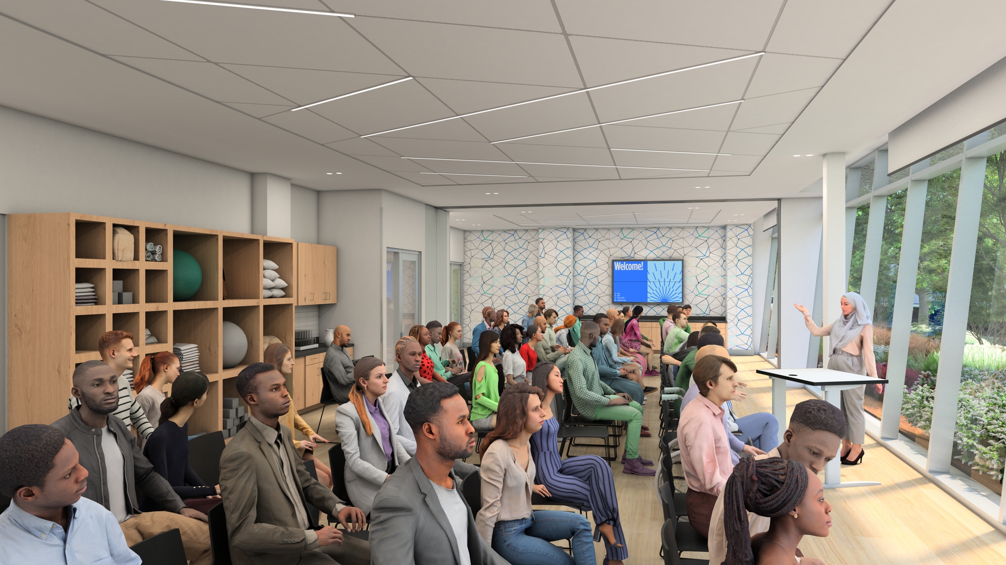 Gallery of Moody Nolan Designs Athletic Facility at the Obama ...