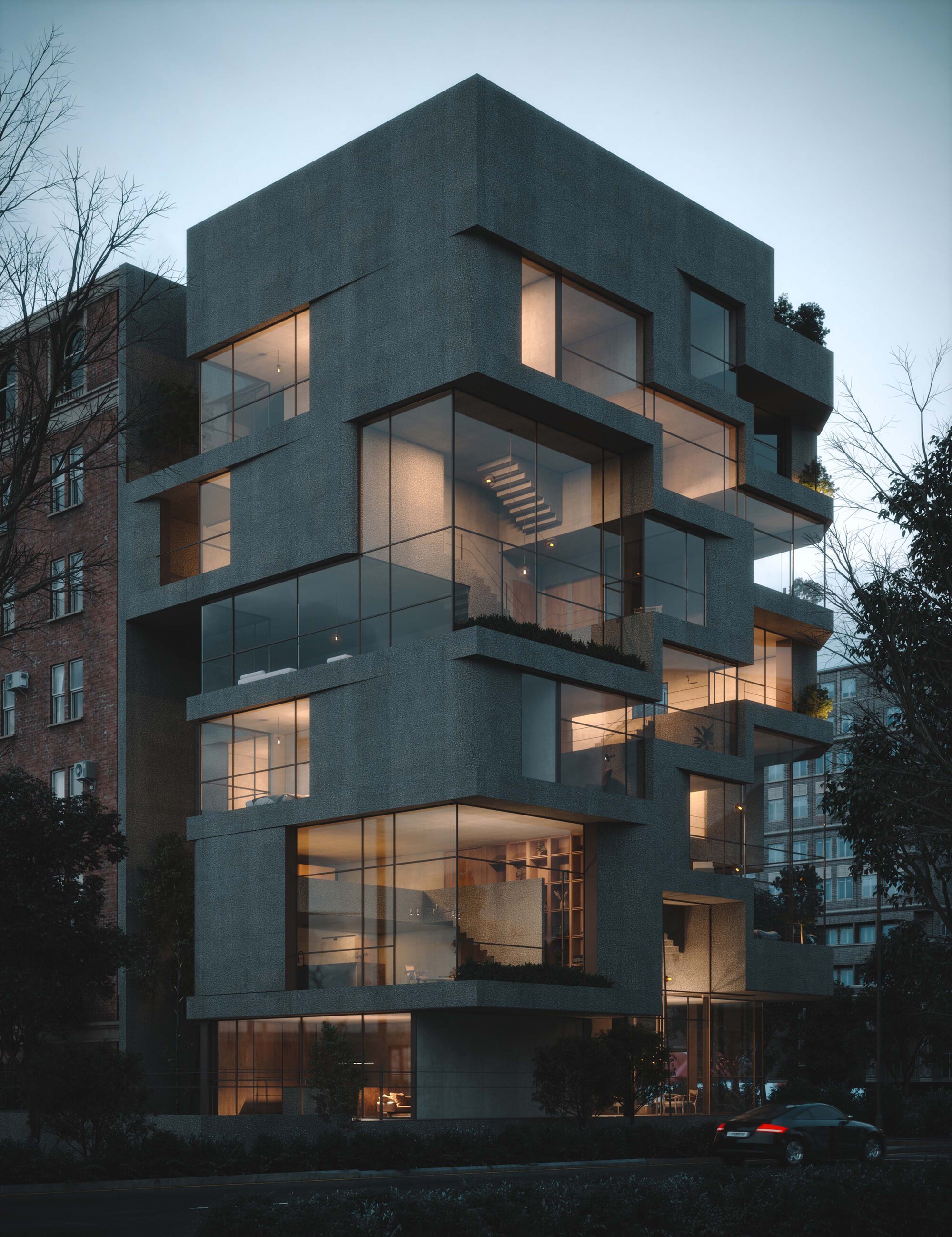 Gallery of A Tetris-Like Residence in Iran and a Seaside Apartment ...