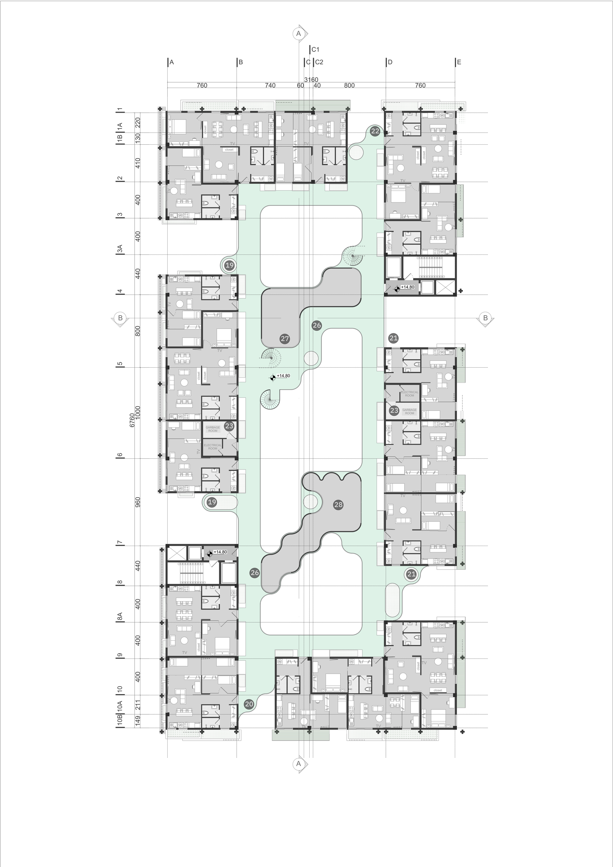 Gallery of A Tetris-Like Residence in Iran and a Seaside Apartment ...