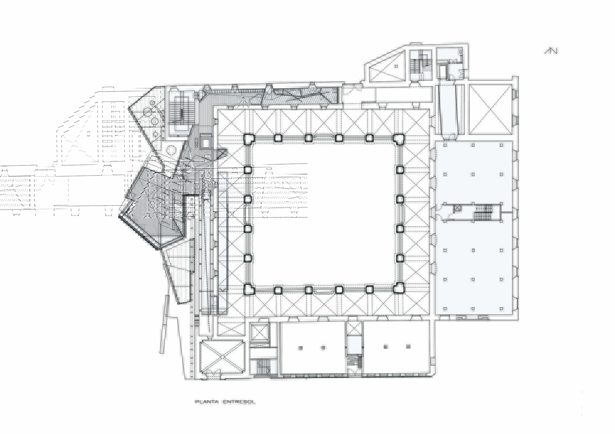 Galería de Fachada de acceso del Museo del Barroco de Cataluña/ David ...