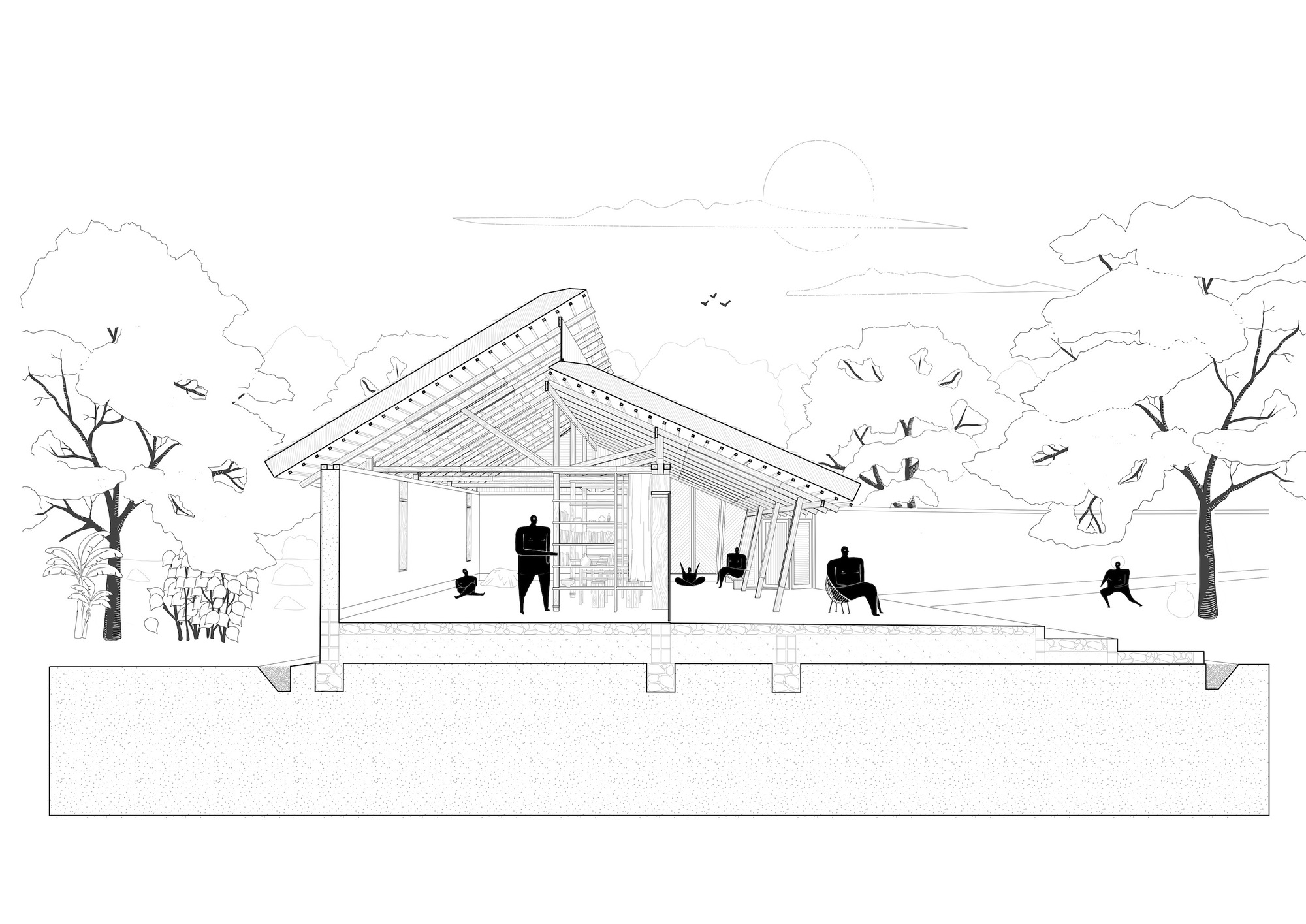 Gallery of Xewa Sowé Center for Orphans / Corentin Dalon + Arianna ...