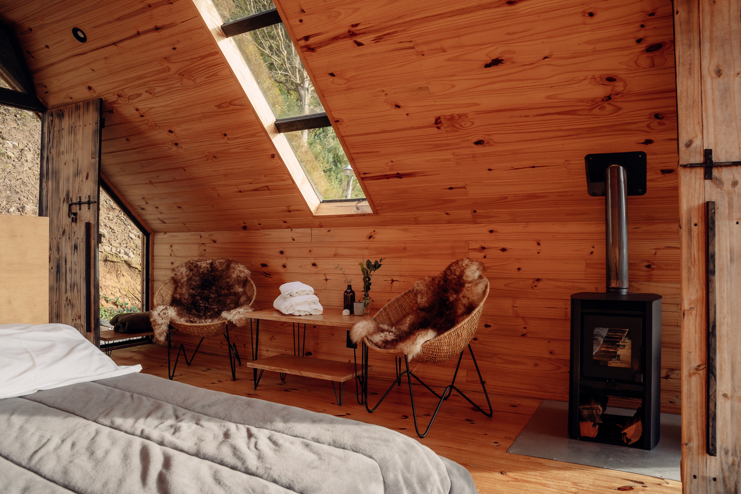 Gallery of Wooden Interiors: 10 Cabins Bringing Warmth in Mexico ...