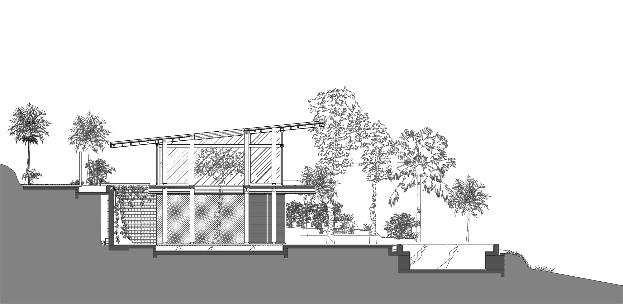 Gallery of Iron Wood House / Earth Lines Architects - 43
