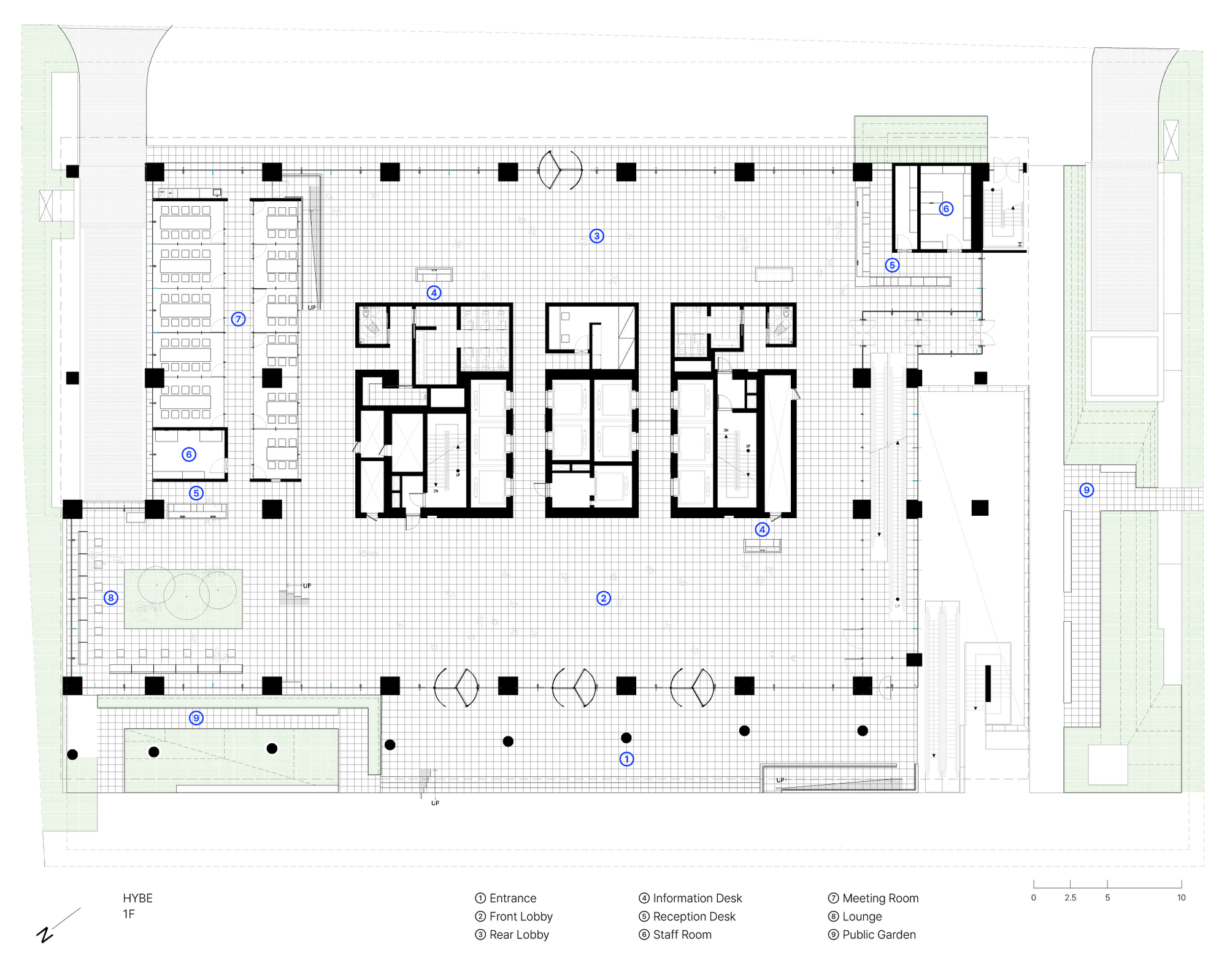 Gallery of HYBE Headquarters Office / COM + FHHH Friends - 35